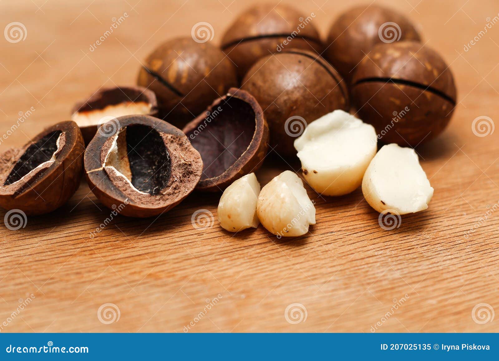 Healthy Organic Inshell Macadamia Nuts and Kernel Nuts. an Expensive ...