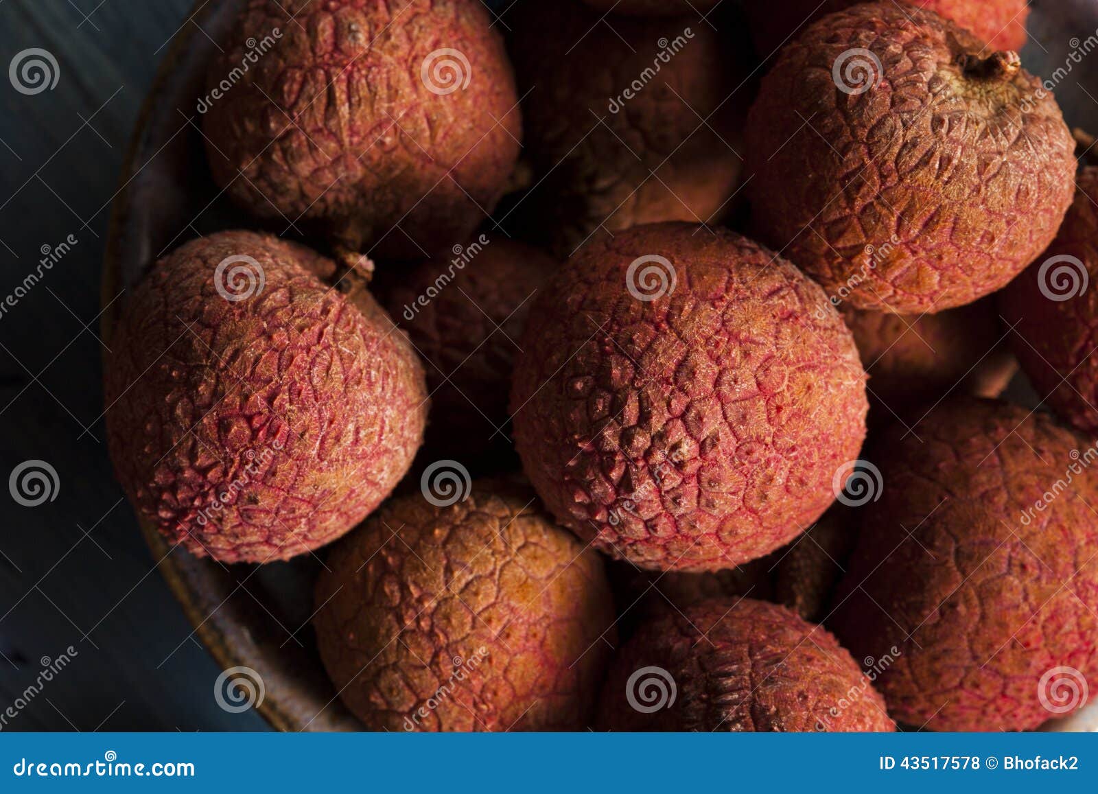 Healthy Organic Red Lychee stock photo. Image of lychees - 43517578