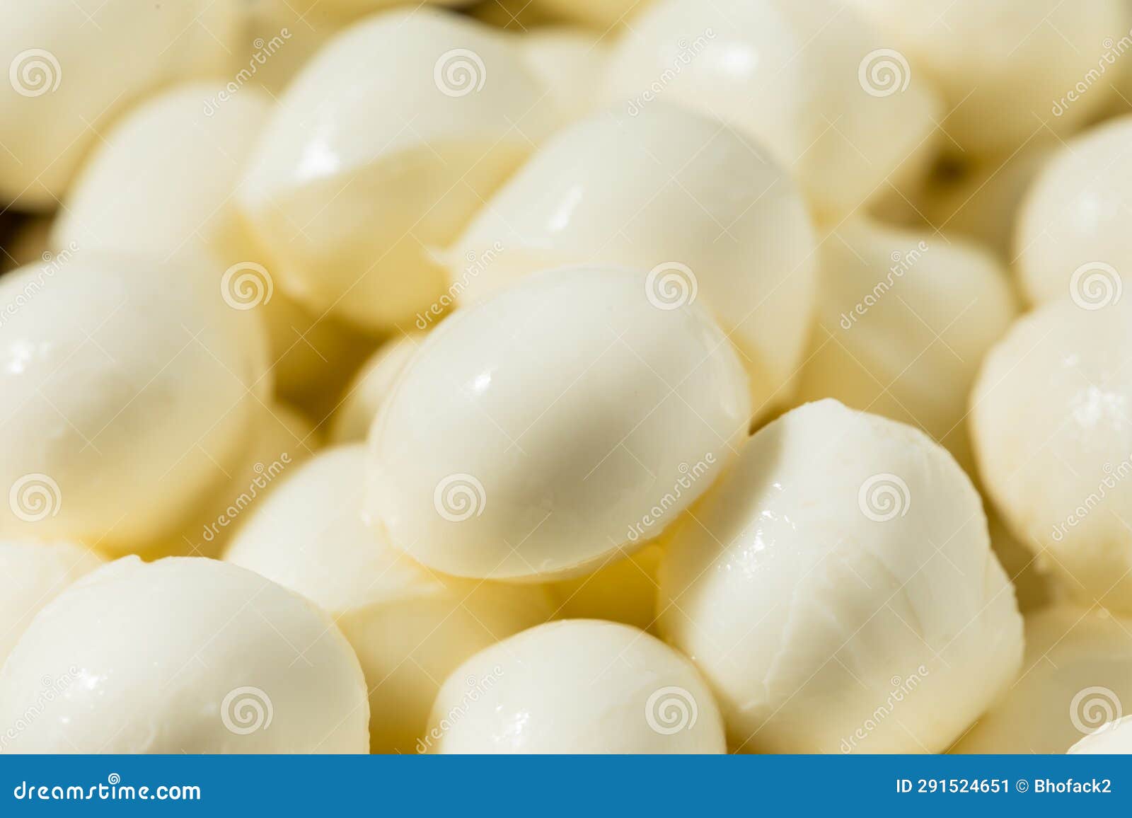 Healthy Raw Organic Mozzarella Pearls Stock Image - Image of round ...
