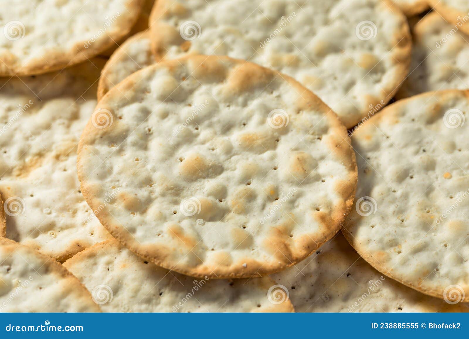 Water Crackers Isolated. Square Water Crackers Isolated On White ...