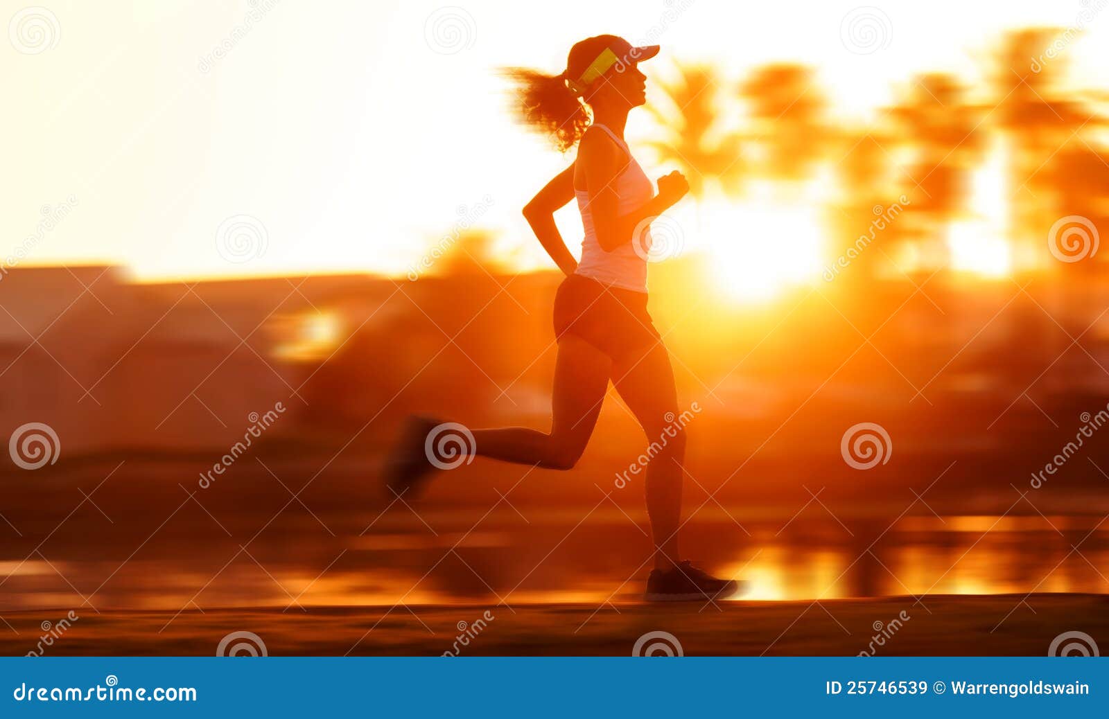 Healthy Runner Training Motion Blur Stock Image - Image of blur ...