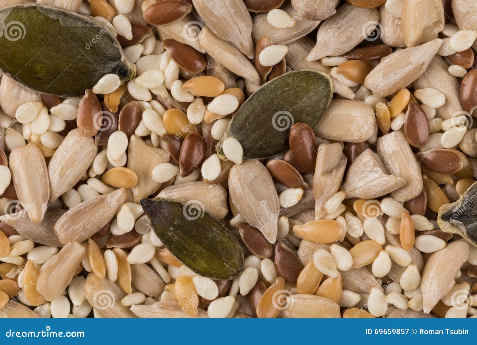 Healthy seeds mix stock image. Image of nutritious, nutrient - 69659857