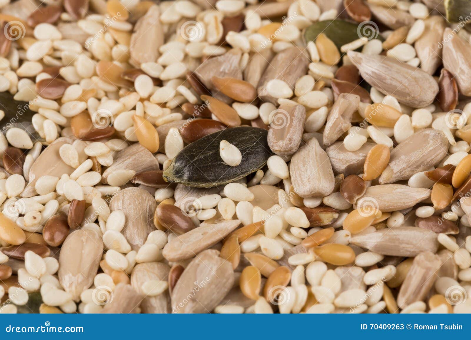 Healthy seeds mix stock image. Image of protein, carbohydrate - 70409263