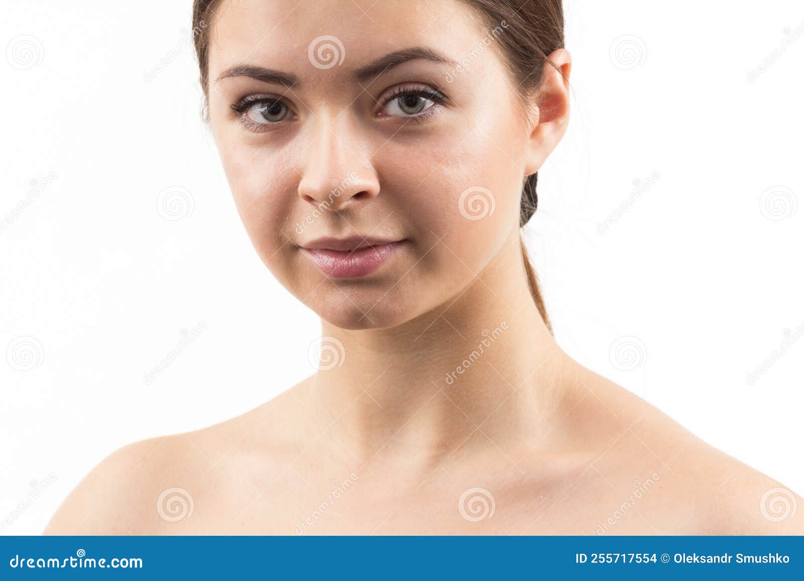 Healthy Skin Woman Beauty Face Skin Care Clean Female Portrait Cosmetic