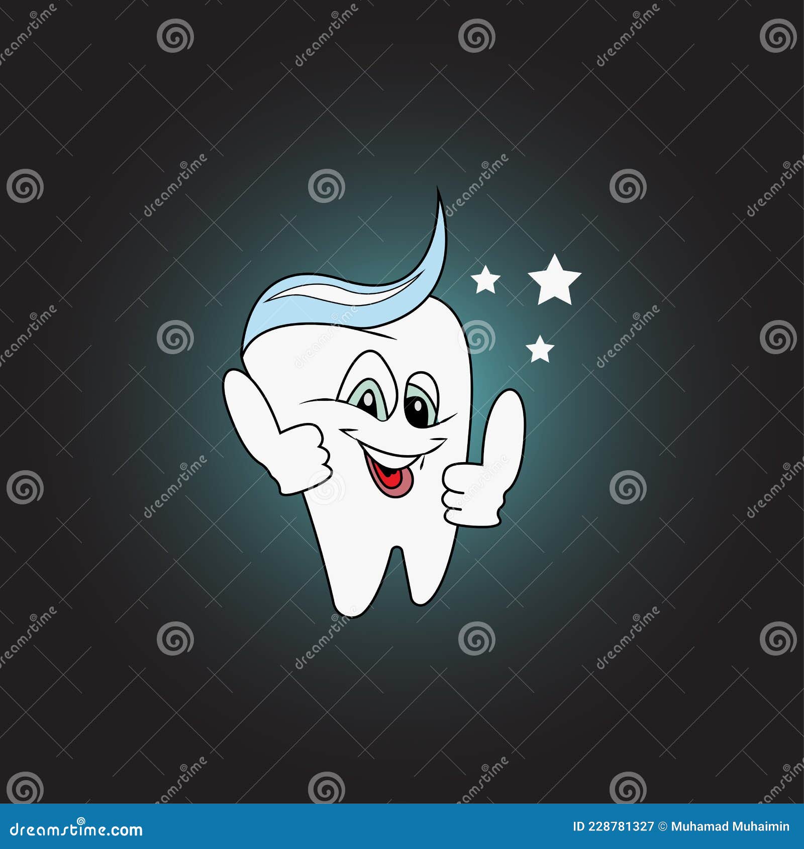 Healthy Smiling Teeth Logo Icon Stock Vector - Illustration of tooth ...