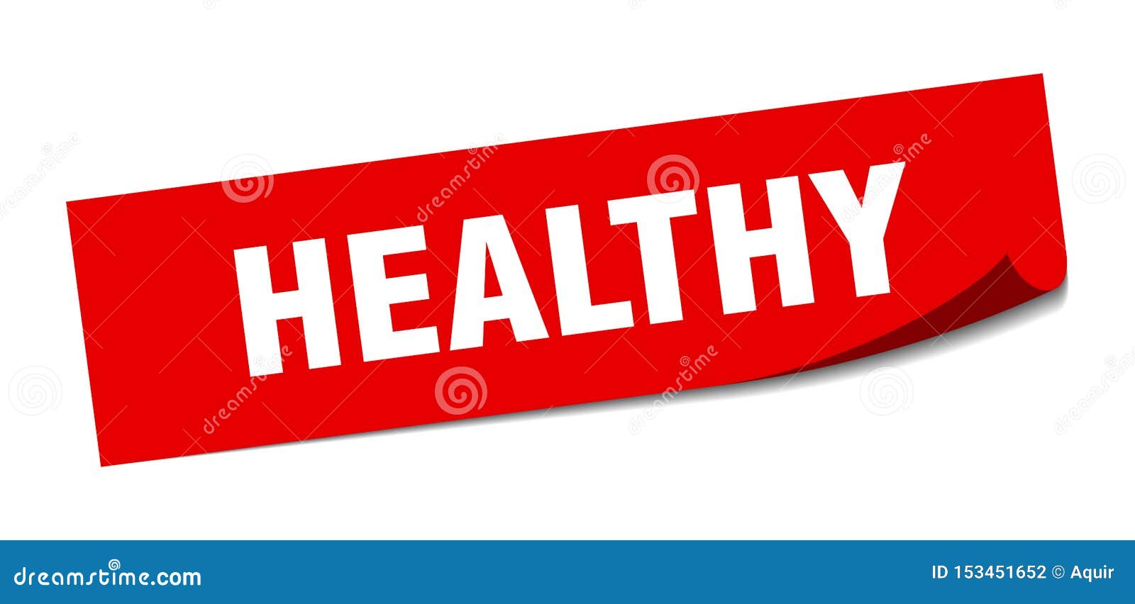 Healthy sticker. stock vector. Illustration of peel - 153451652