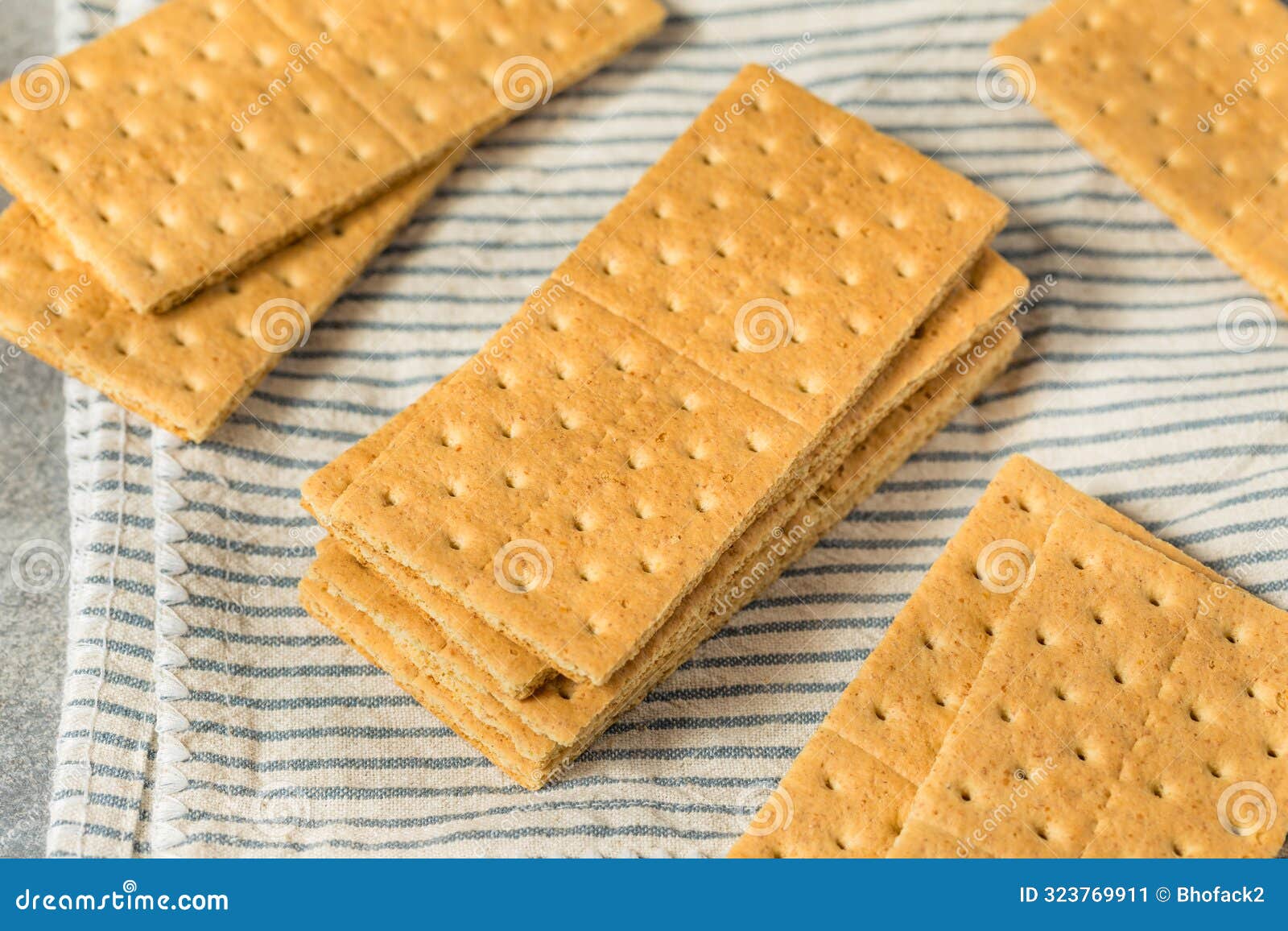 Healthy Sweet Graham Crackers Stock Image - Image of crispy, crackers ...