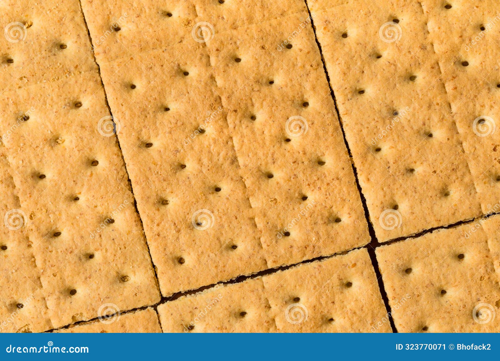 Healthy Sweet Graham Crackers Stock Image - Image of baked, sugar ...