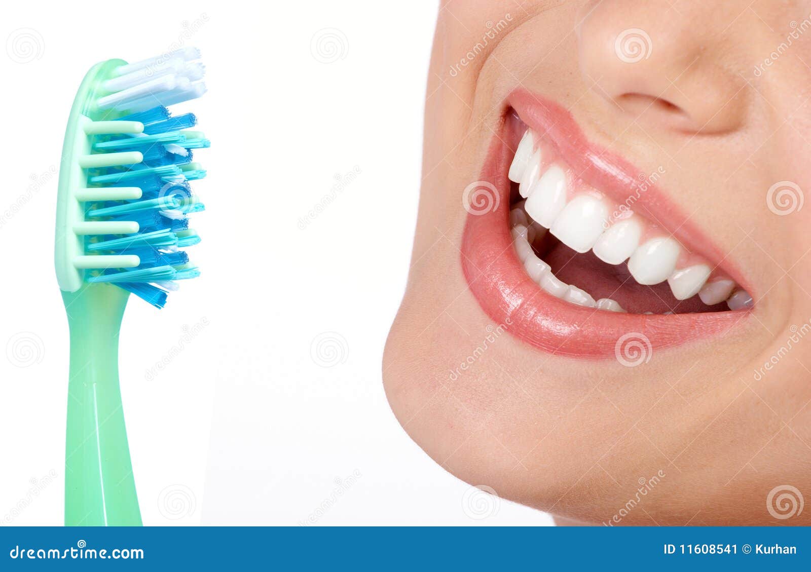 Healthy teeth stock image. Image of young, treat, smile - 11608541