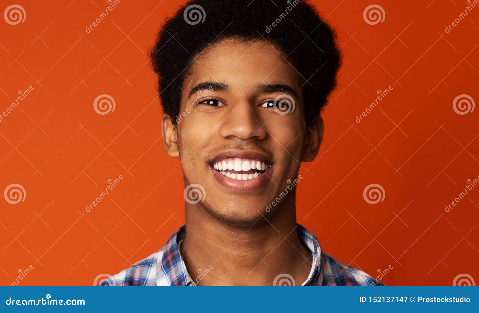 Healthy Teeth. African Guy with Beaming Smile Stock Image - Image of ...