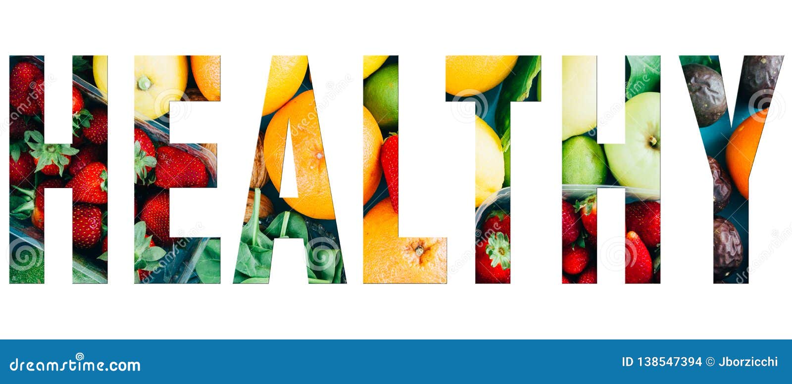 Healthy text image stock illustration. Illustration of blue - 138547394