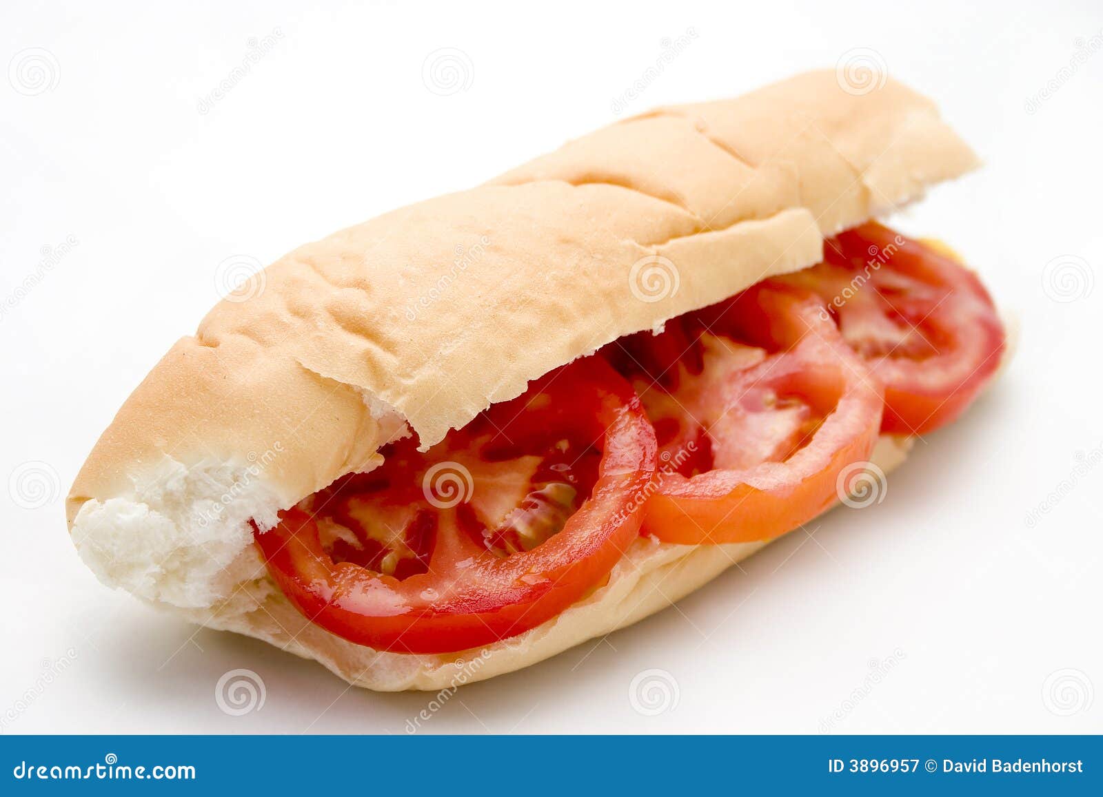 Healthy tomato bun stock image. Image of white, prepare - 3896957