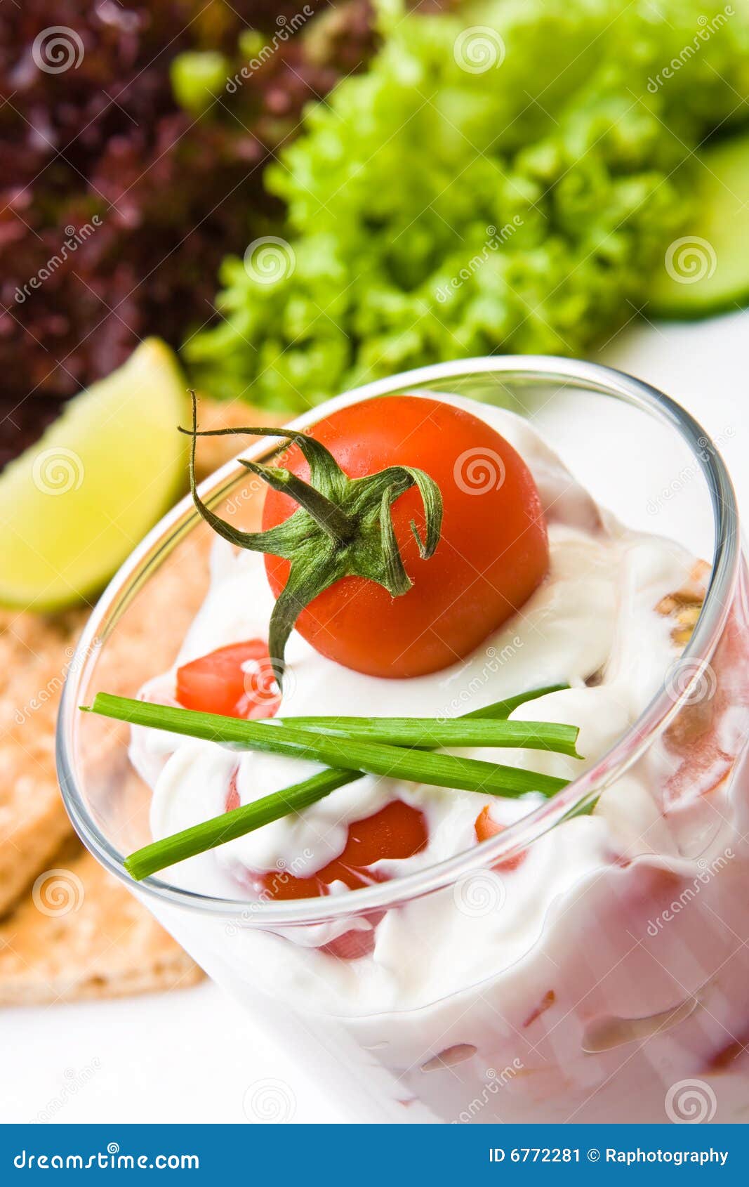 Healthy tomato snack stock image. Image of flavour, lettuce - 6772281