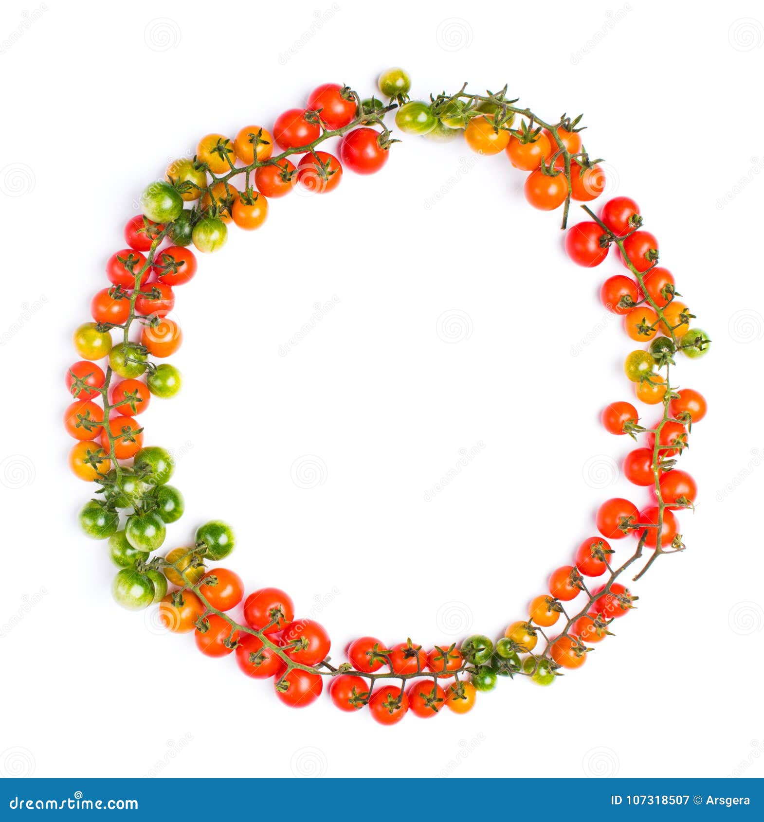Healthy Tomatoes Circle Shape Concept Stock Image - Image of freshness ...