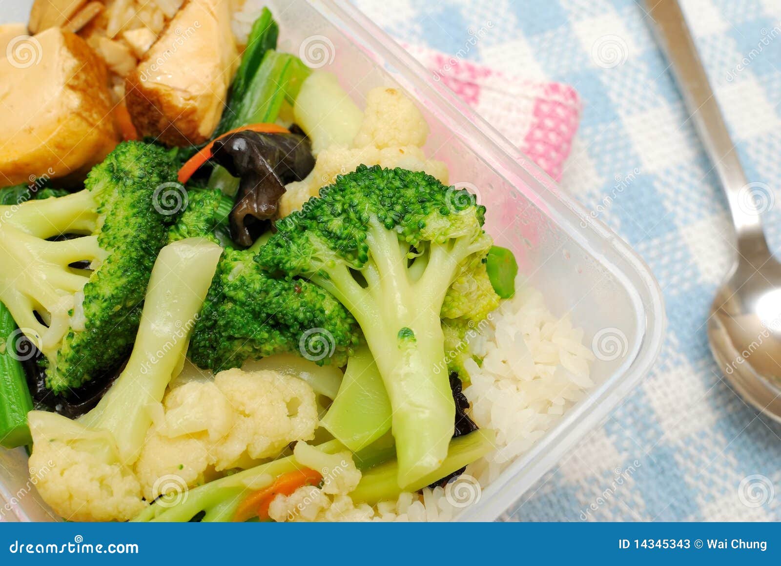 Packed Lunch Of Diet Version Of Shepherd`s Pie Made Of Sweet Potato And ...