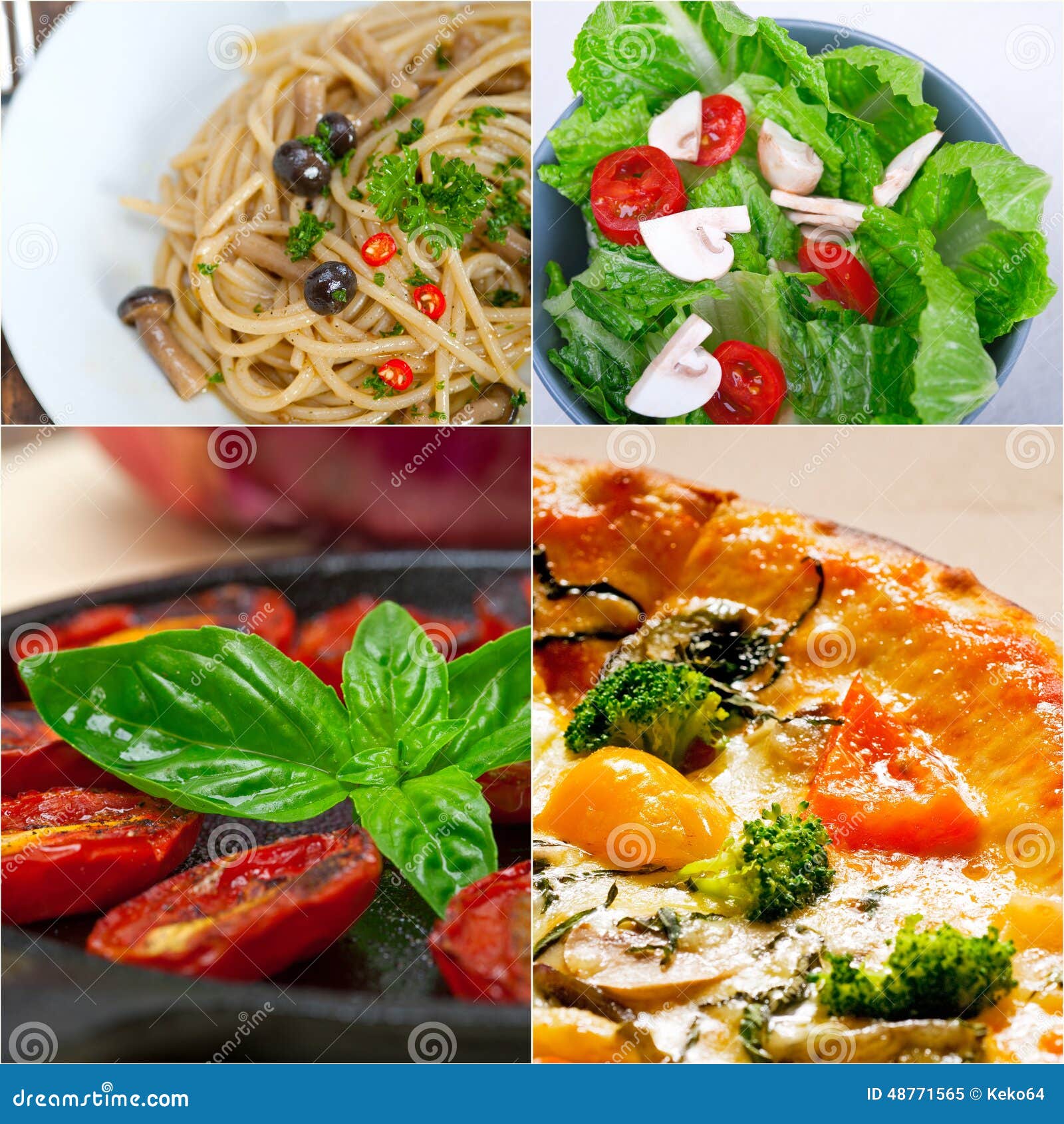 Healthy Vegetarian Vegan Food Collage Stock Image - Image of nutritious ...