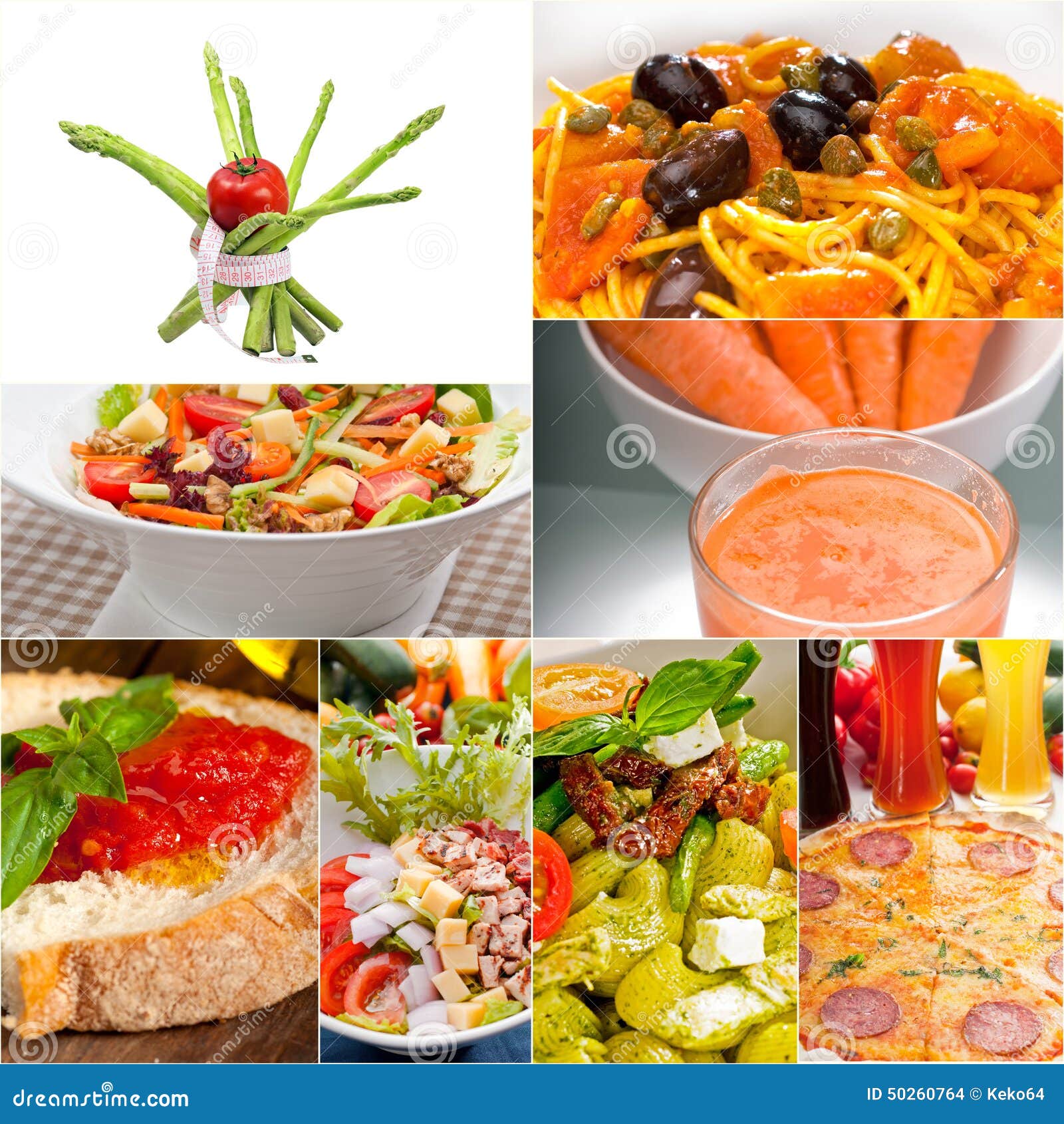 Healthy Vegetarian Vegan Food Collage Stock Photo - Image of fruit ...