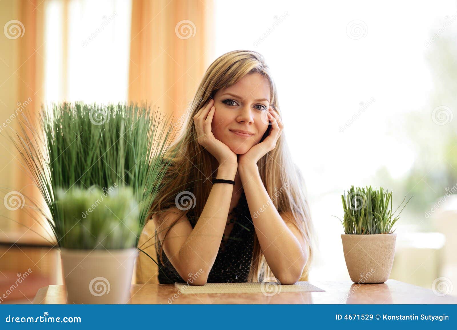 Healthy woman stock image. Image of life, copyspace, female - 4671529