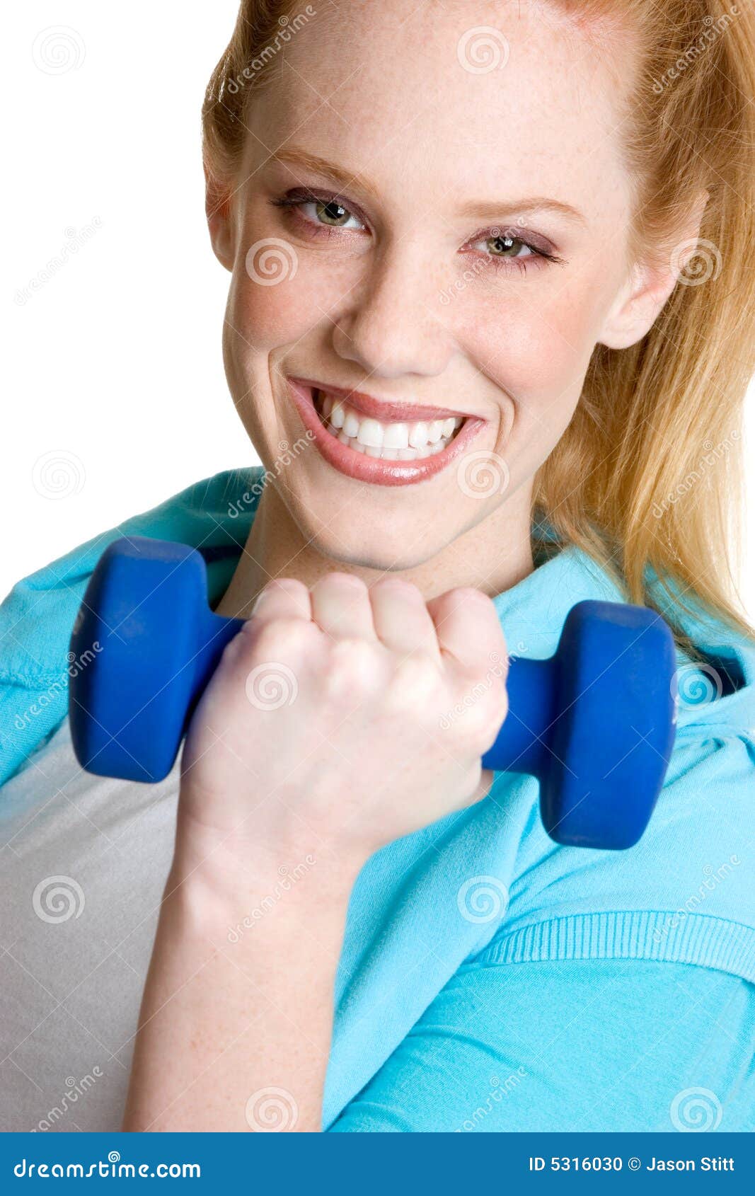 Healthy Woman stock photo. Image of girl, isolated, exercise - 5316030