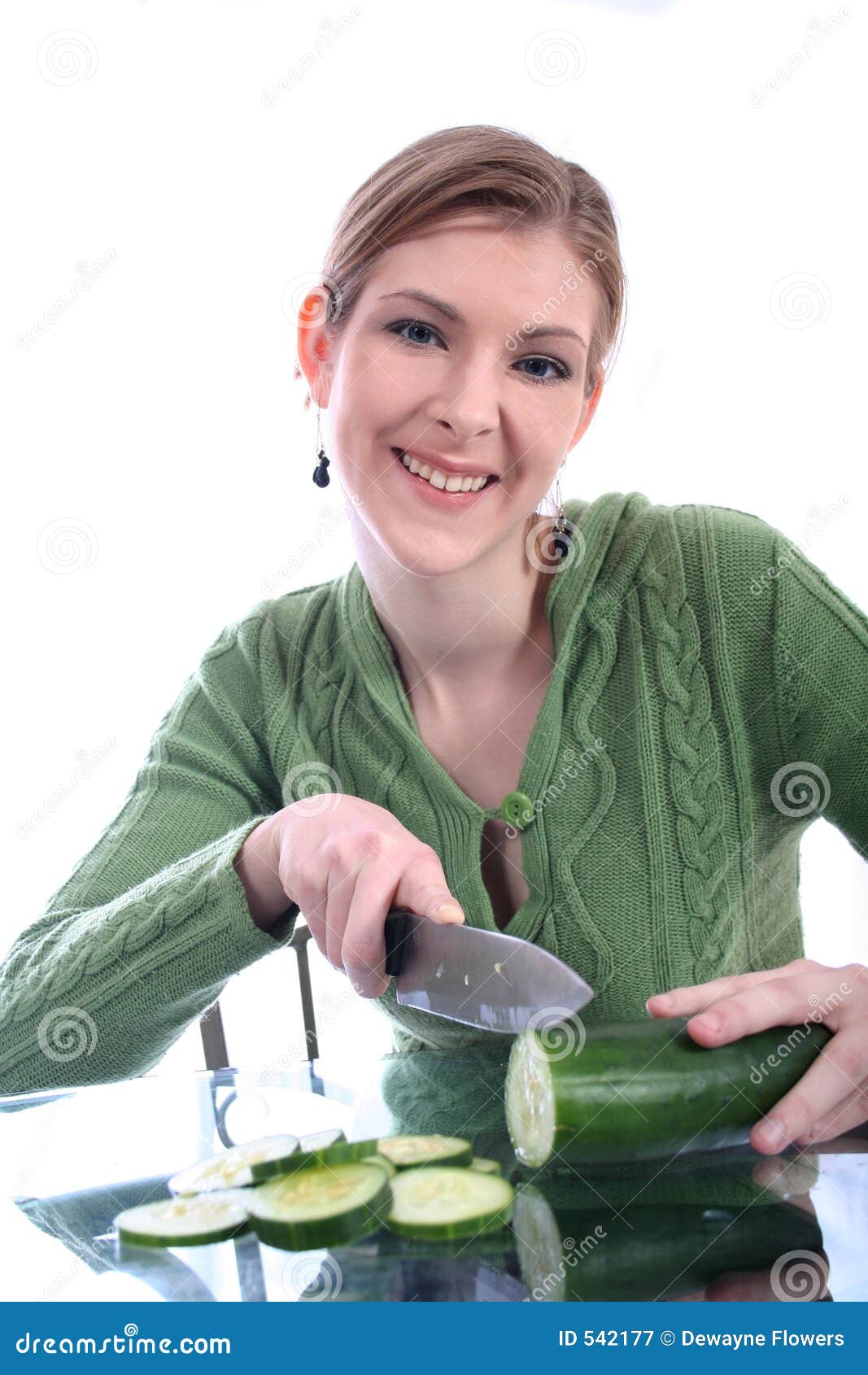 Healthy Woman stock image. Image of smiling, veggie, girl - 542177