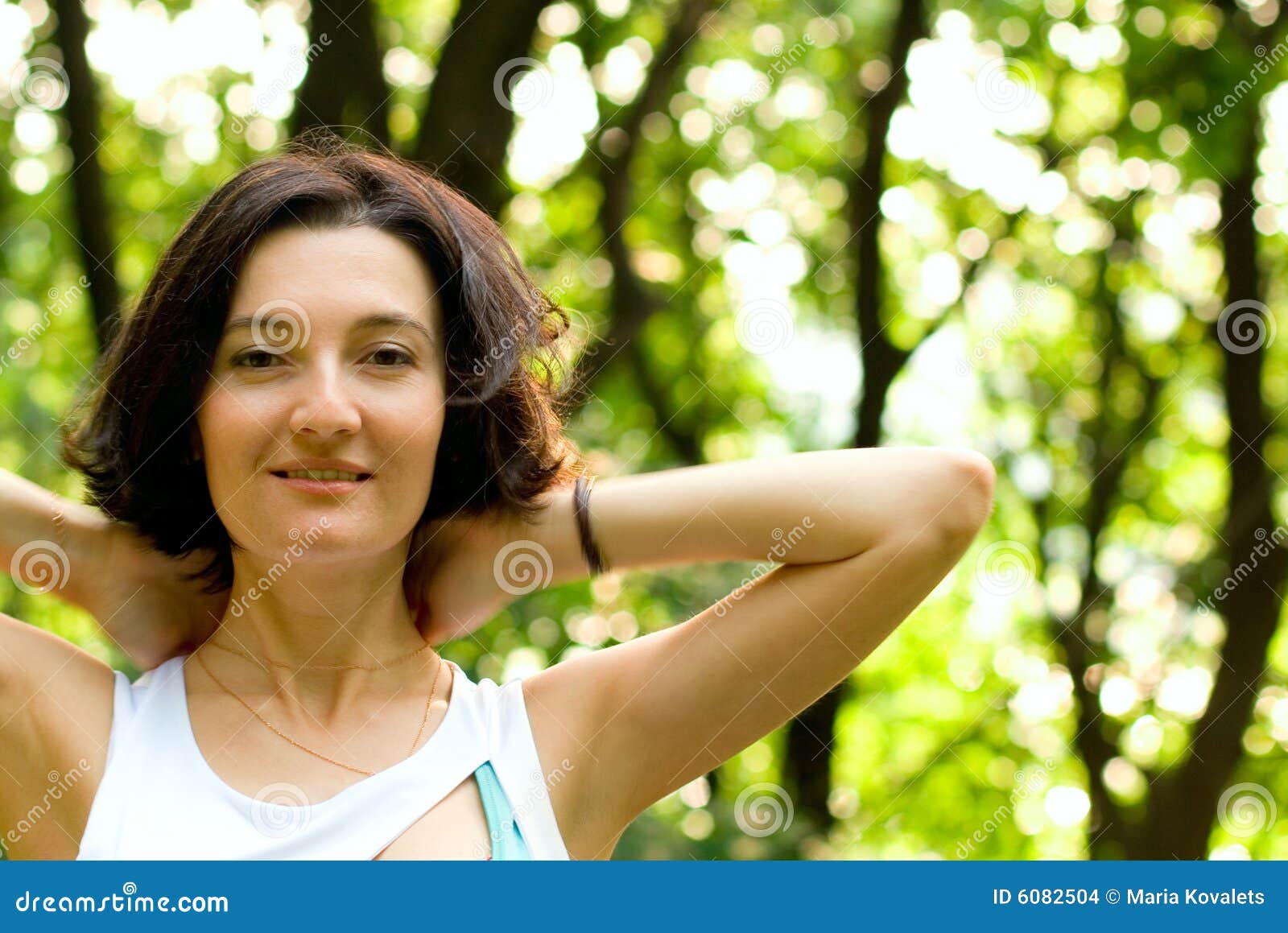 Healthy woman stock photo. Image of wild, woman, environment - 6082504