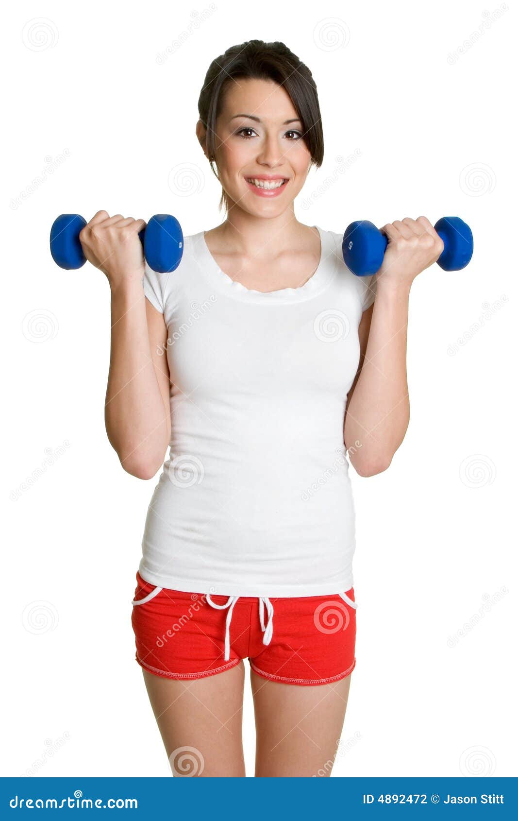 Healthy Workout Woman stock photo. Image of beautiful - 4892472