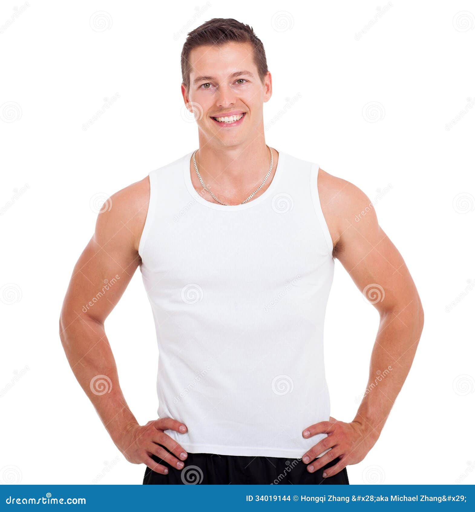 Healthy Young Man Stock Images - Image: 34019144
