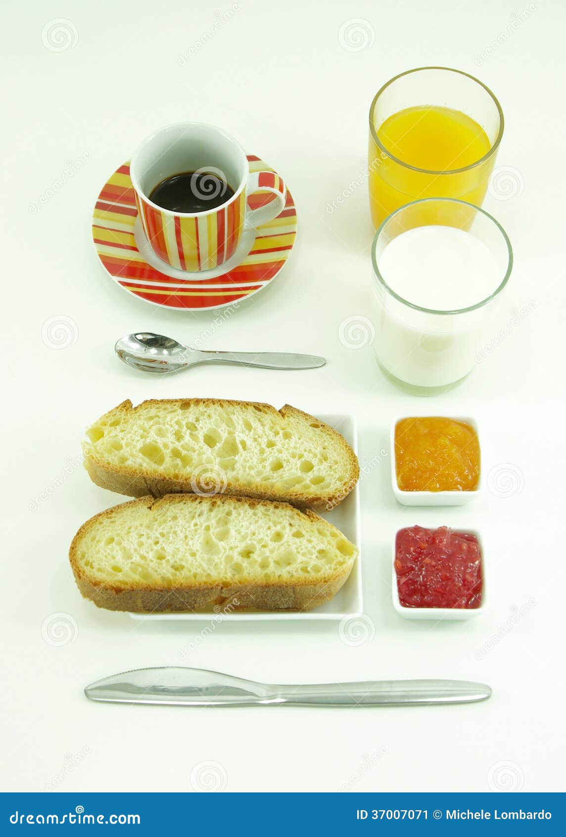 Healthy Breakfast Composition Stock Image - Image of columns, morning ...