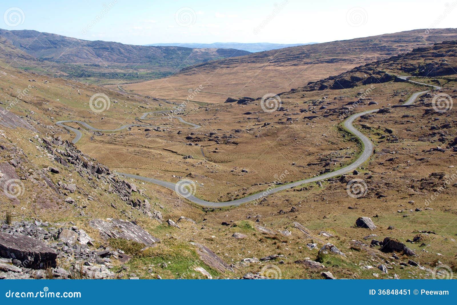 Healy Pass Landscape - One of Irelands Most Beautiful Drives, Beara ...