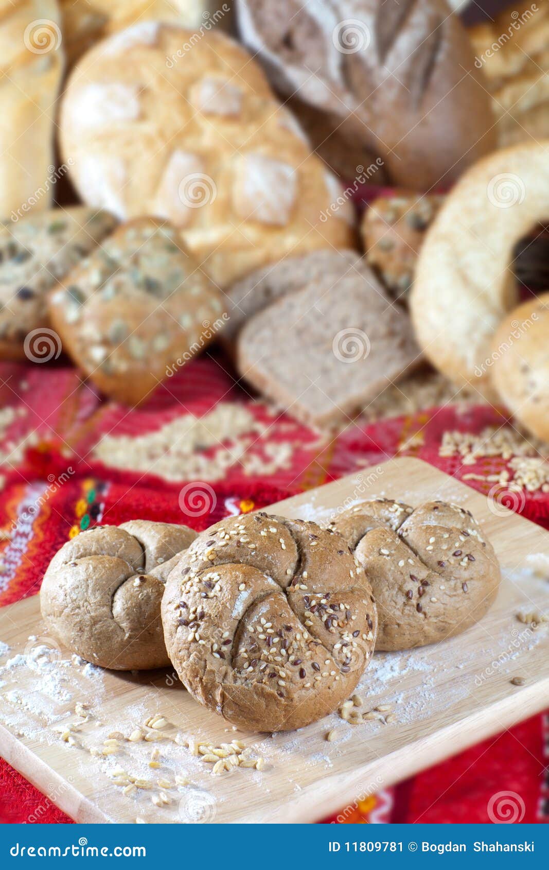 Heap of bread stock image. Image of crust, healthy, assortment - 11809781