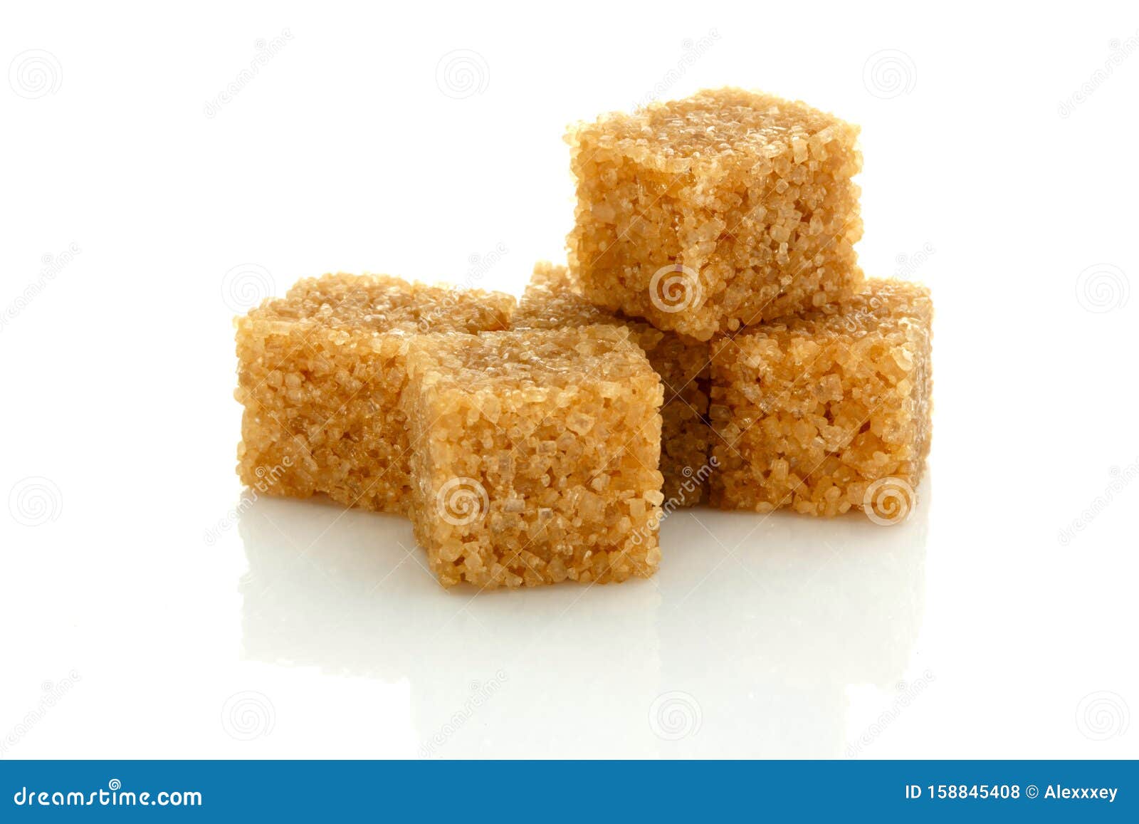 Heap Of Cane Sugar, Coconut Sugar, White Sugar And Erythritol Isolated ...