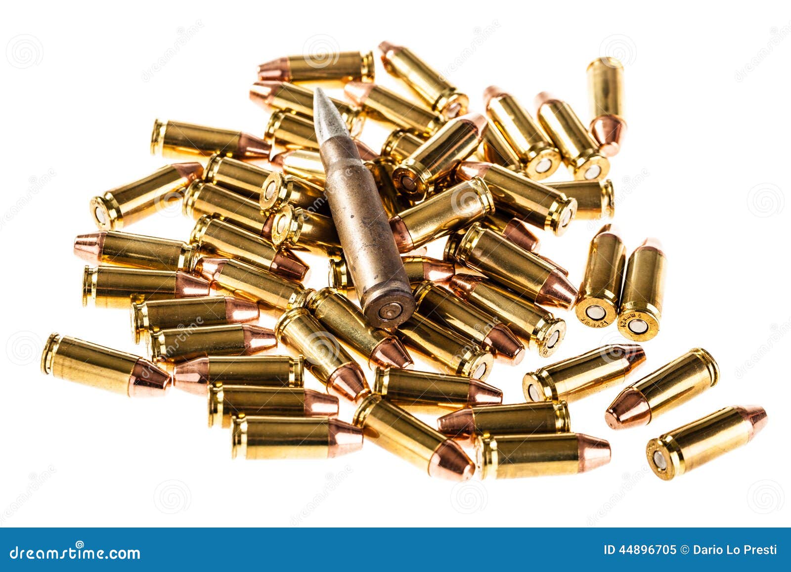 Heap of bullets stock image. Image of ammunition, deadly - 44896705