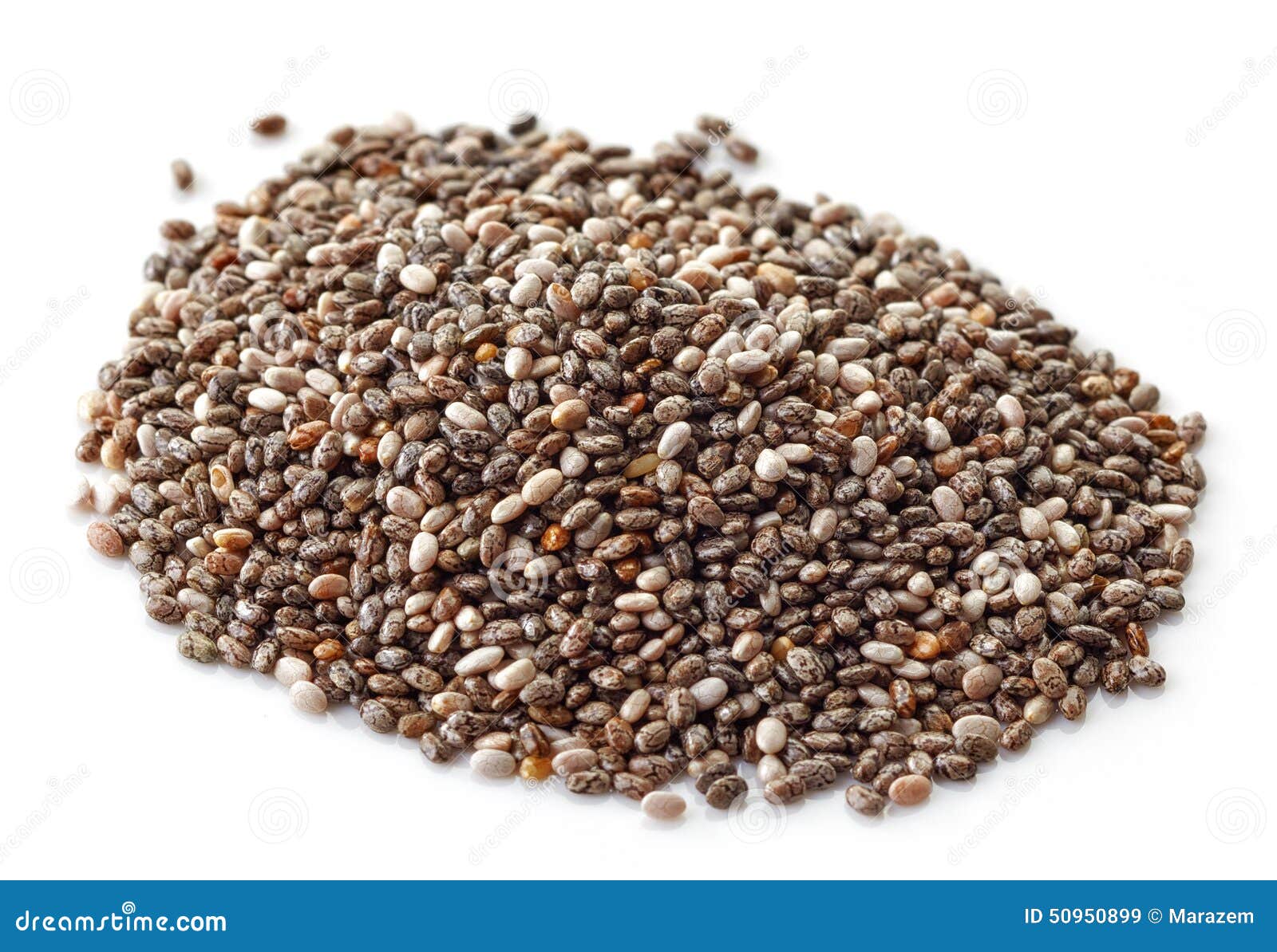 Heap of chia seeds stock image. Image of chia, grain - 50950899