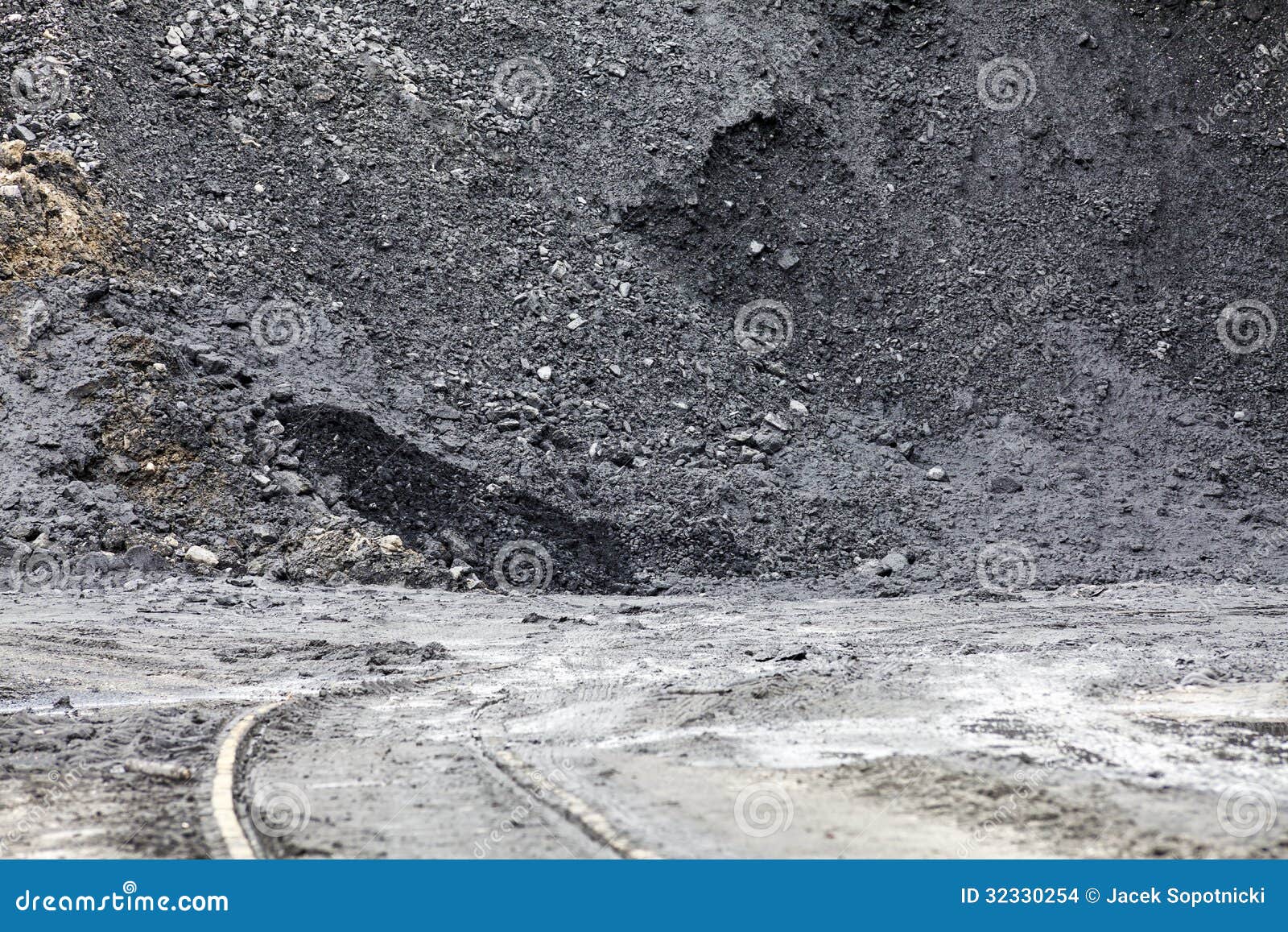 Heap of coal stock photo. Image of textured, fossil, space - 32330254