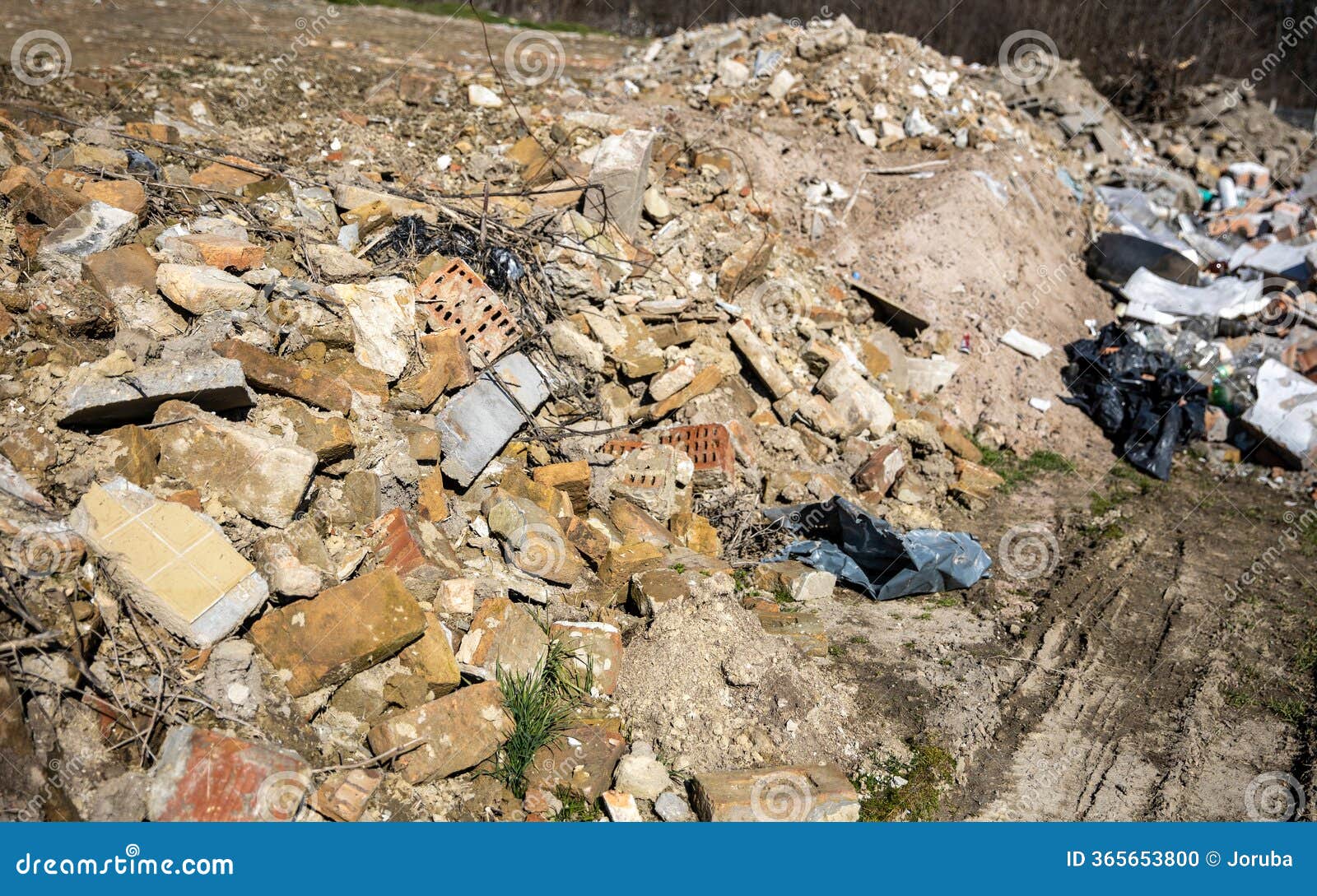 Construction Waste Background Stock Photography | CartoonDealer.com ...