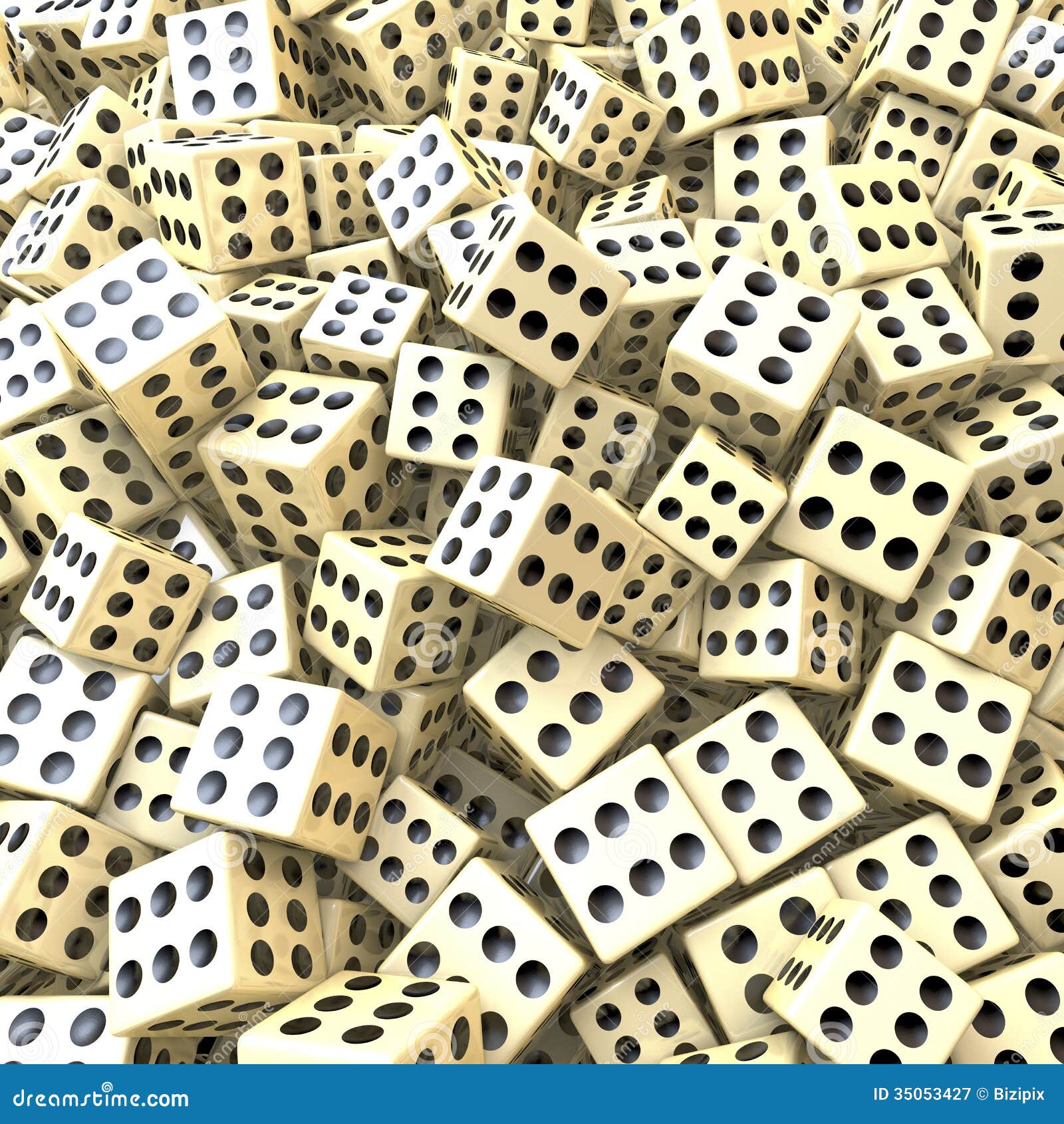 Heap Of Dice, Sure Win, Perfect Game, Loaded Dice Royalty-Free Stock ...