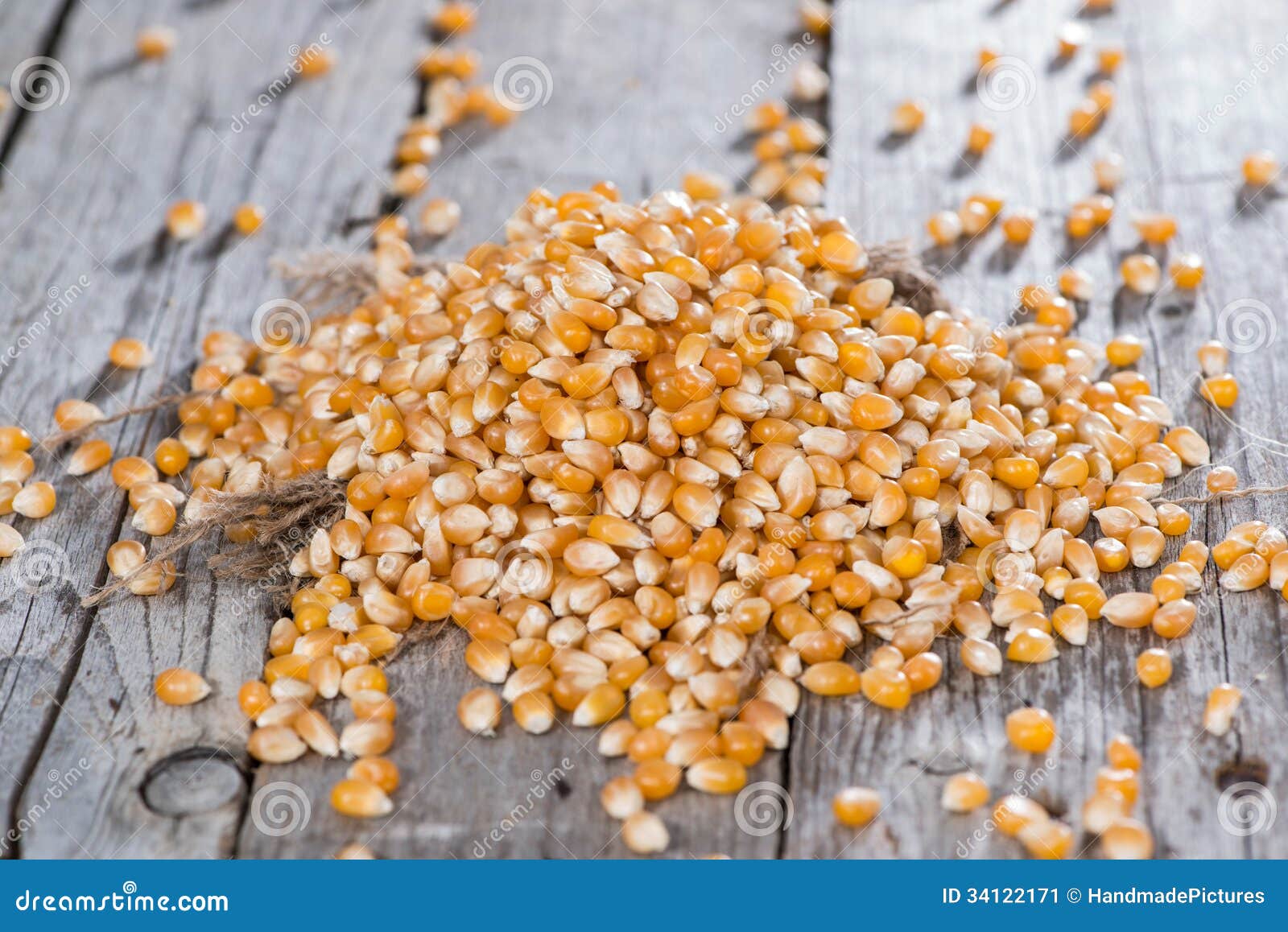 Heap of dried Maize stock image. Image of sweet, macro - 34122171