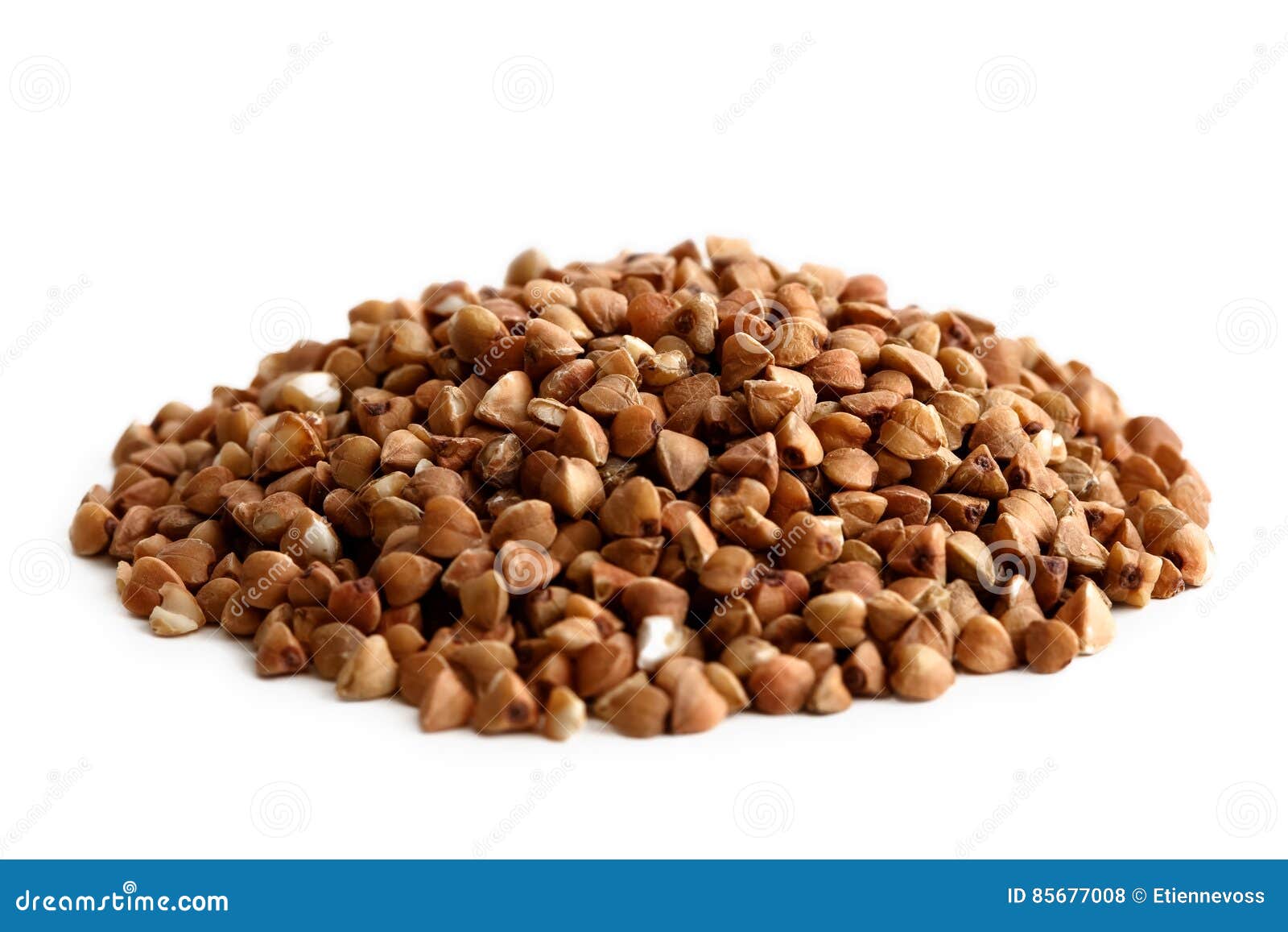 Heap of dry buckwheat. stock photo. Image of close, diet - 85677008