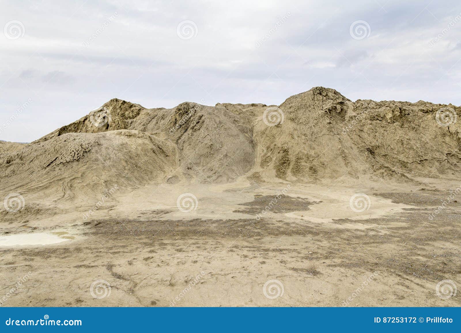 Heap of earth stock photo. Image of mountain, brown, erosion - 87253172