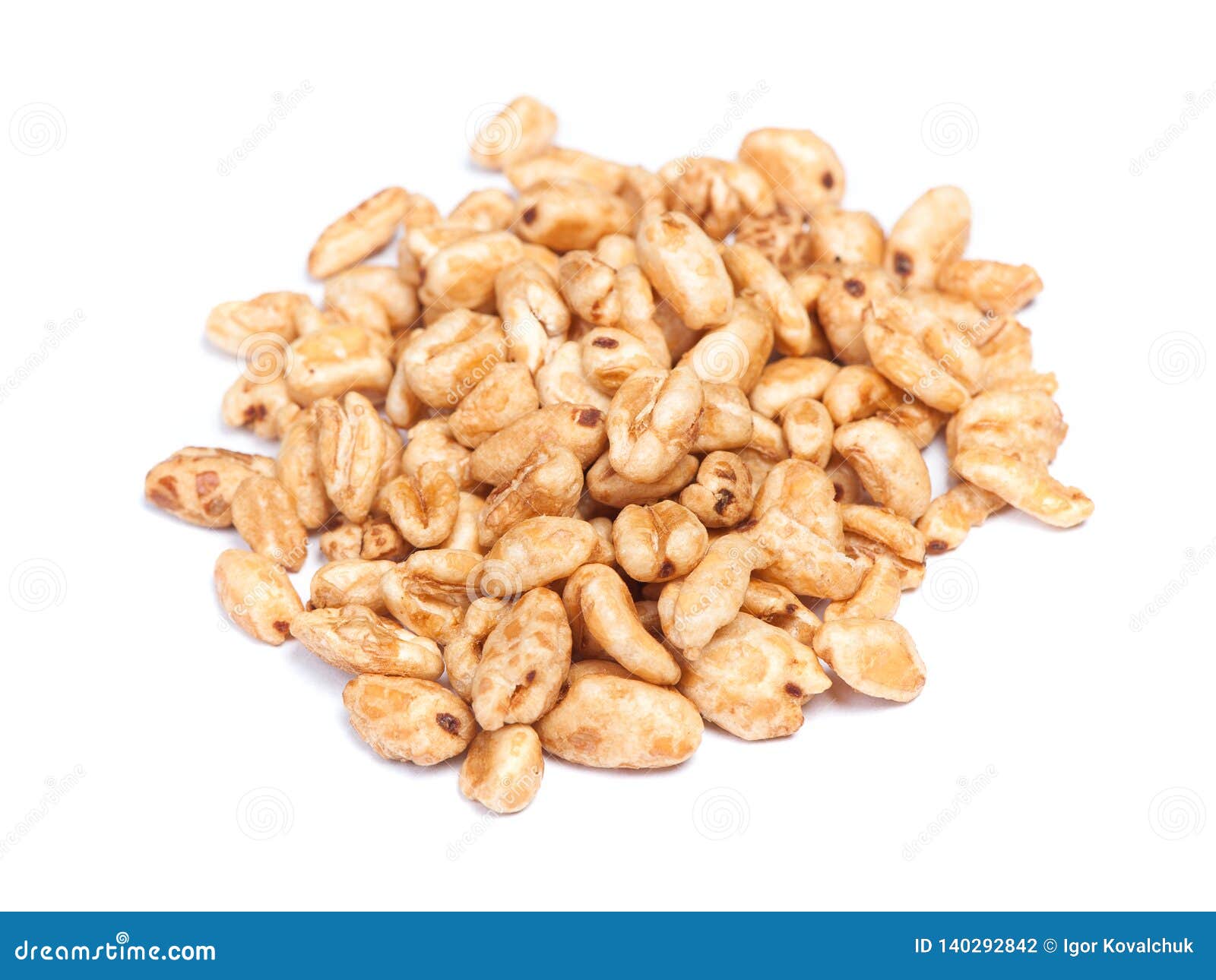 Heap of Fluffy Wheat Grains Stock Photo - Image of organic, cook: 140292842