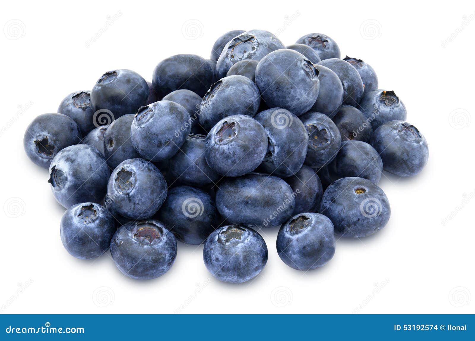 Heap of fresh blueberries stock photo. Image of dessert - 53192574