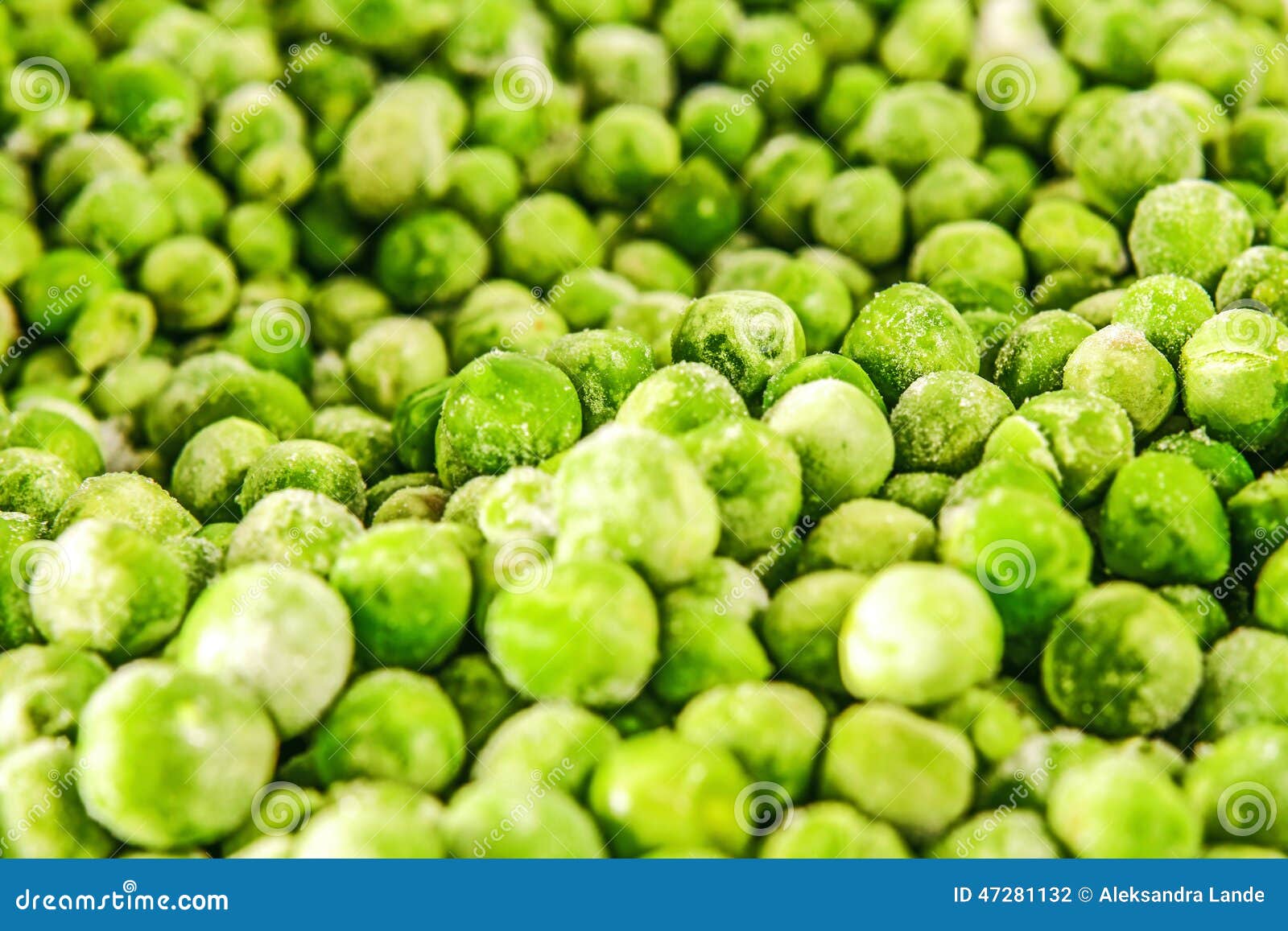 Heap of frozen peas stock photo. Image of green, food - 47281132