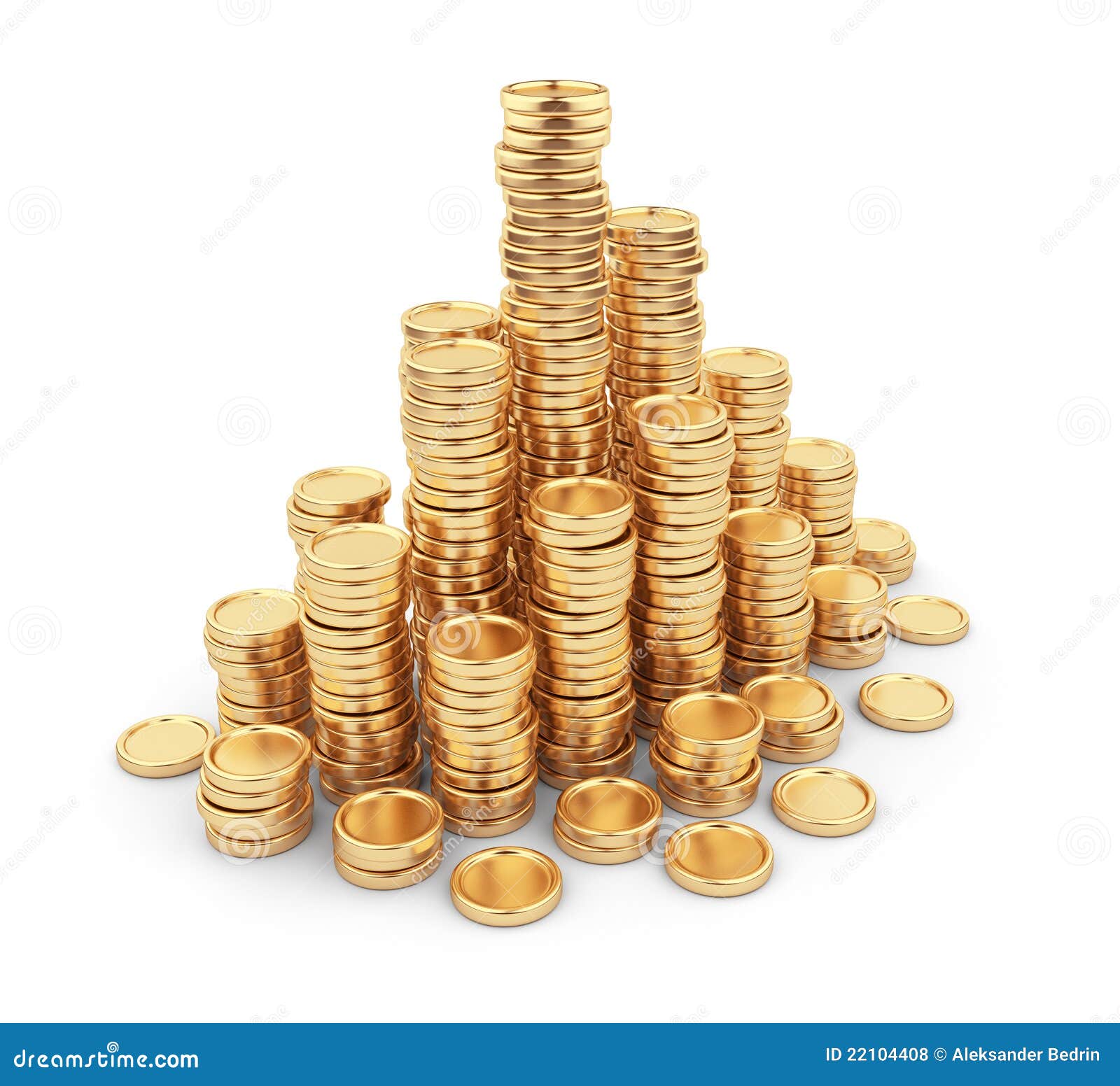 A Heap Of 14K Gold Grains. Generative AI Illustration. Transparent PNG ...