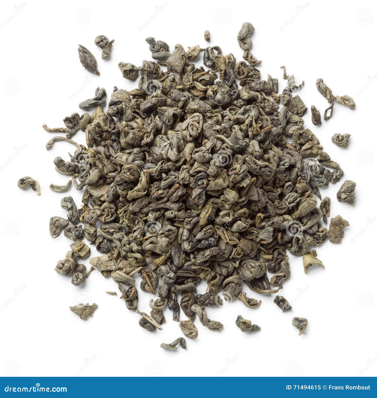 Heap of Green Gunpowder Tea Stock Image - Image of green, mint: 71494615