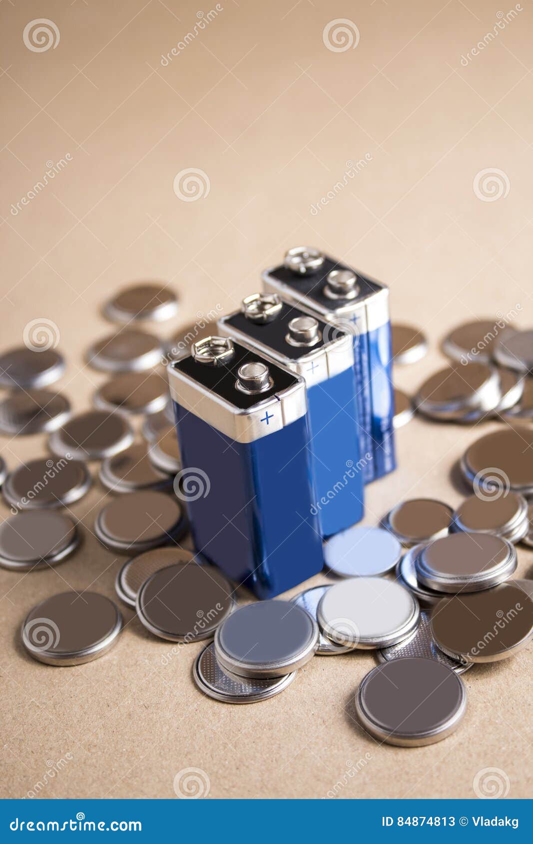 Heap of Lithium Button Cell Batteries Stock Image - Image of cr2032 ...