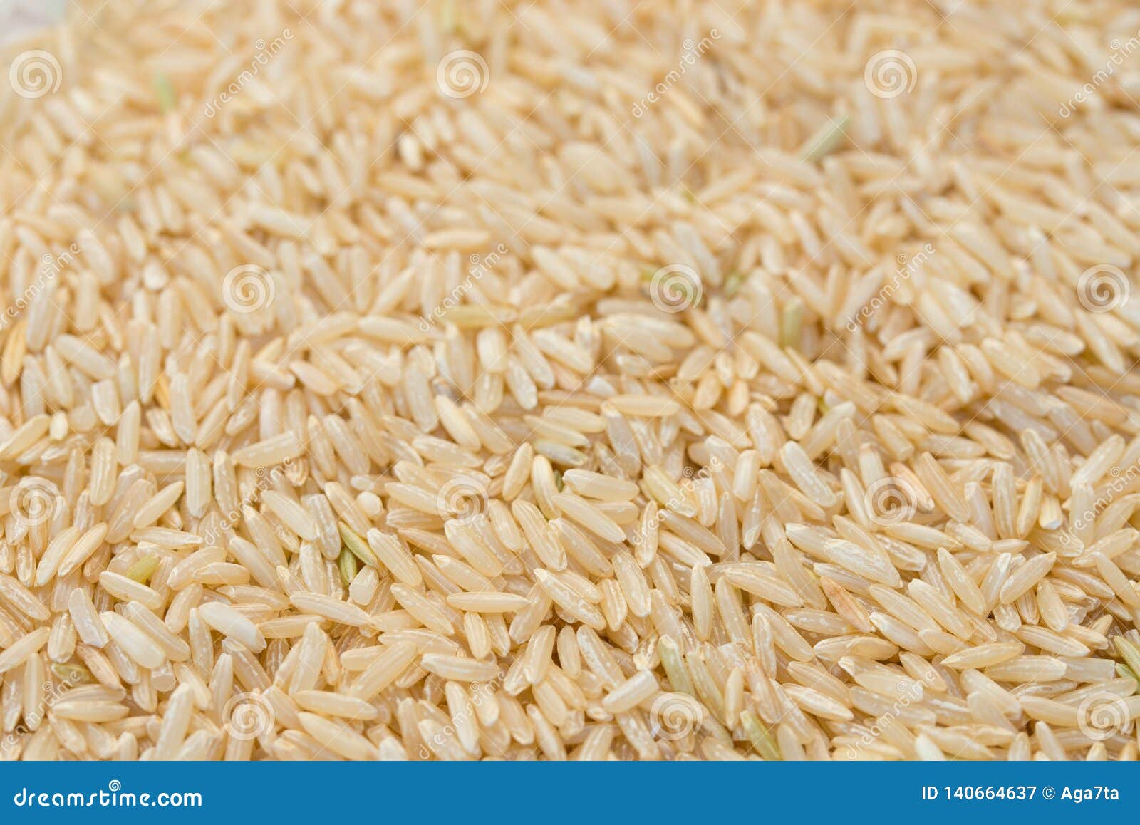Heap of Natural Whole Rice Macro Stock Image - Image of grains, dietary ...