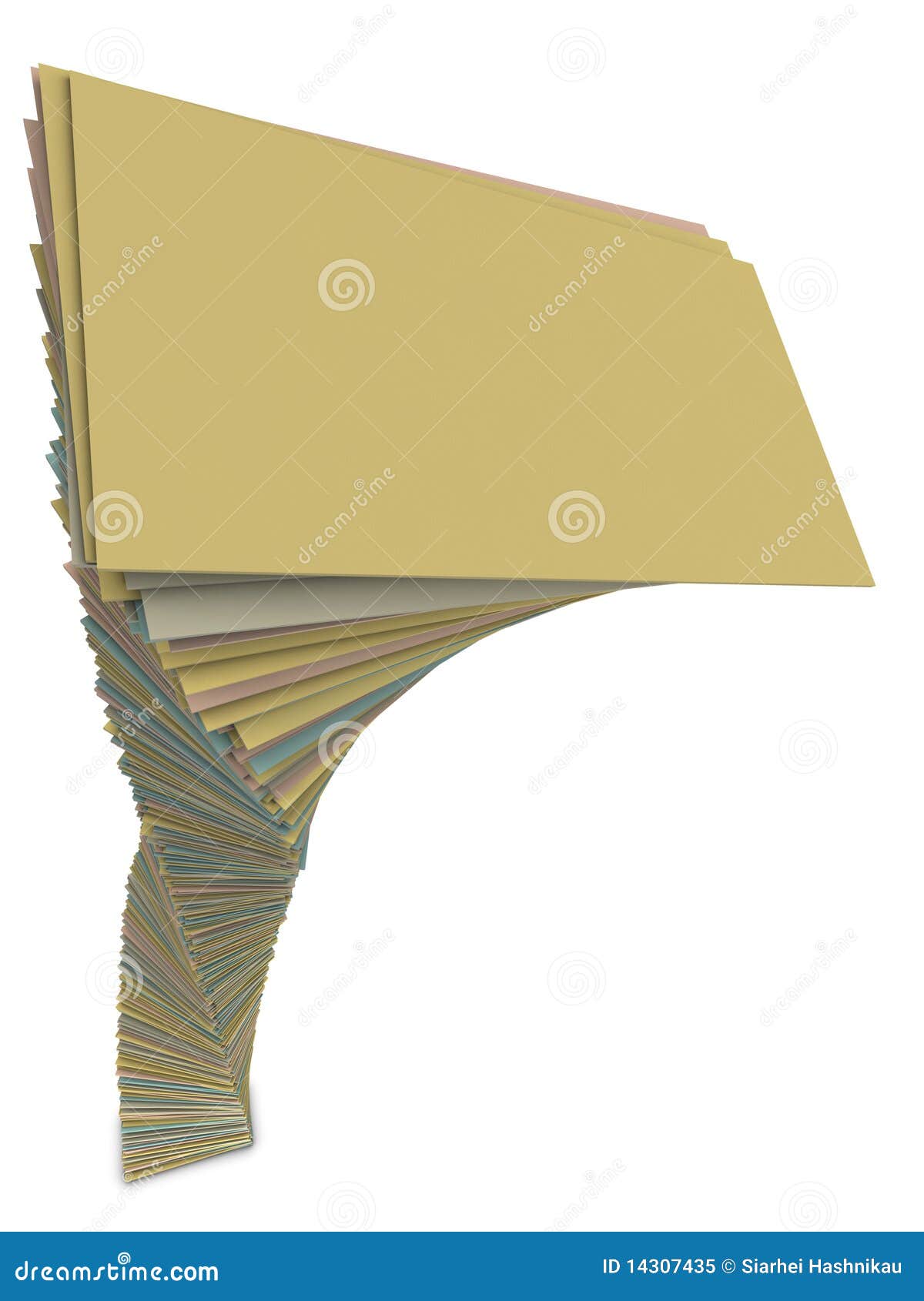 Heap of papers stock illustration. Illustration of paper - 14307435