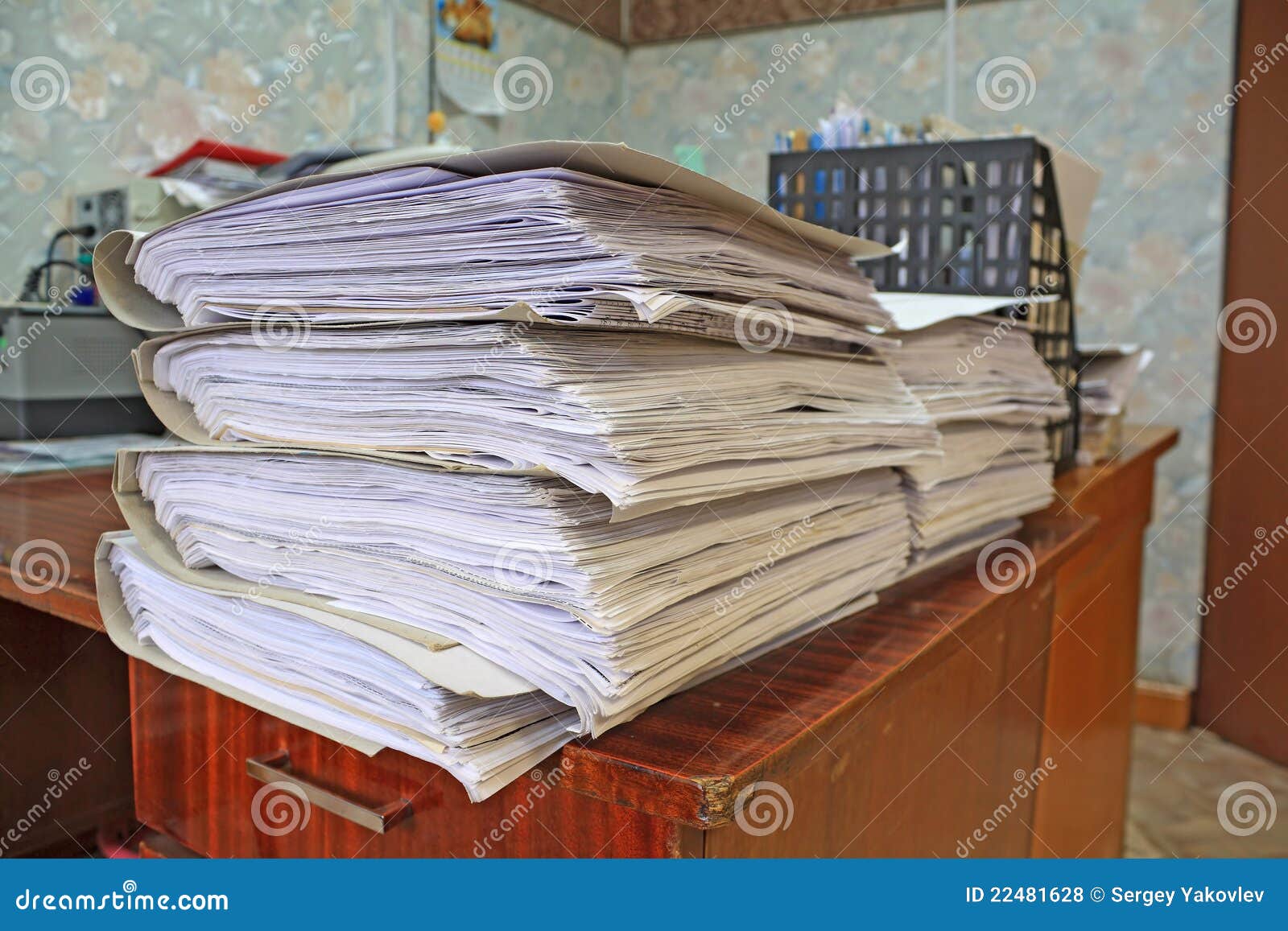 Heap of the papers stock photo. Image of efficiency, document - 22481628