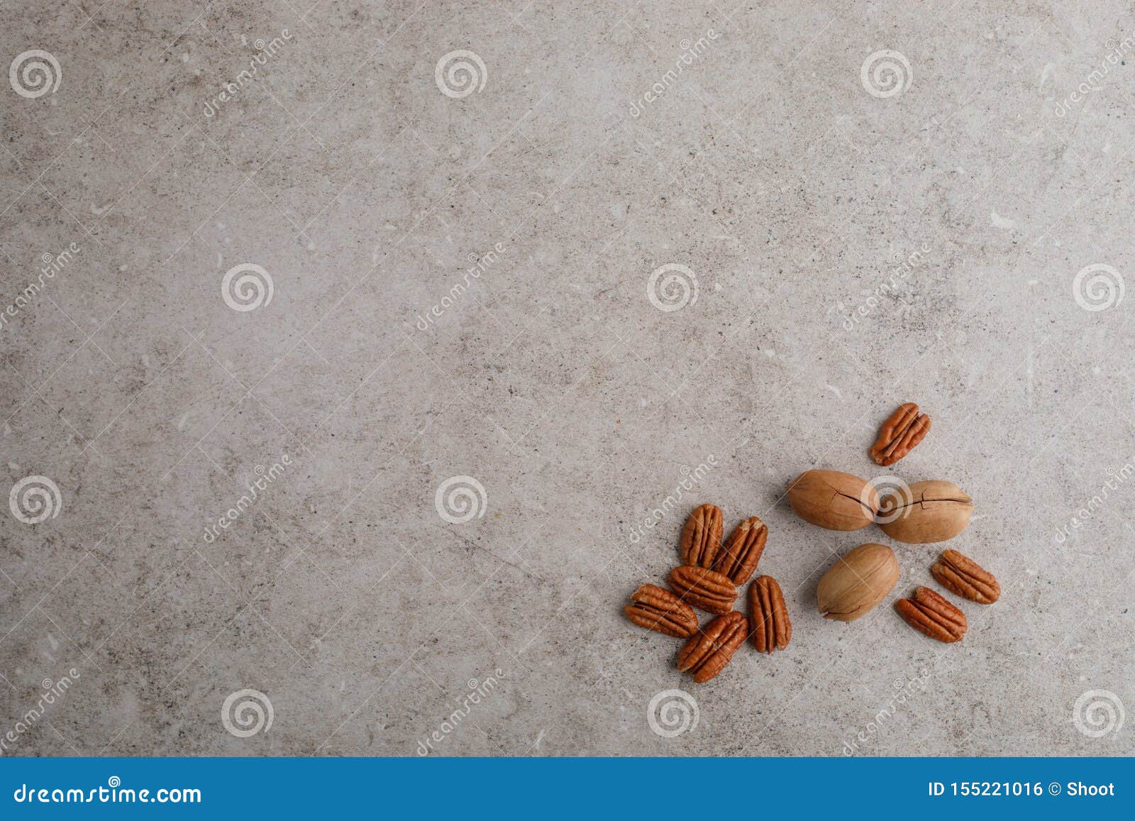 Heap of Pecan Nuts on Marble Table Stock Photo - Image of uncooked ...
