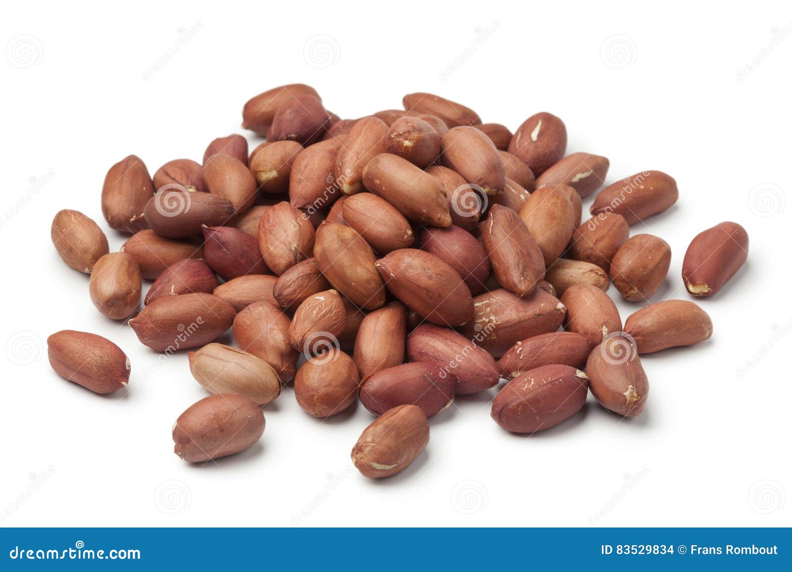 Peeled Raw Peanuts Food Background Royalty-Free Stock Photography ...